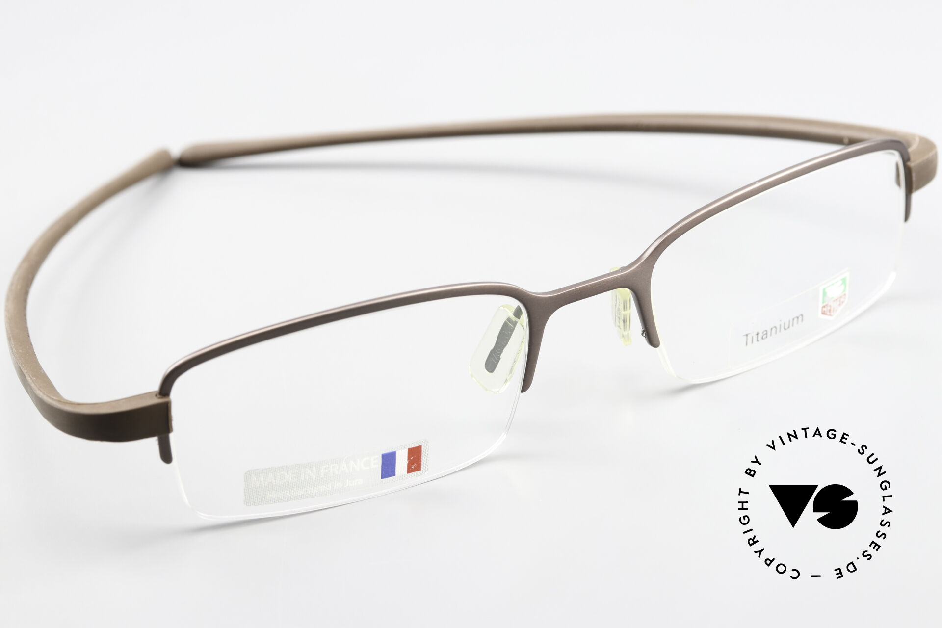 Glasses Tag Heuer 3203 Reflex Semi Rimless Titan Frame