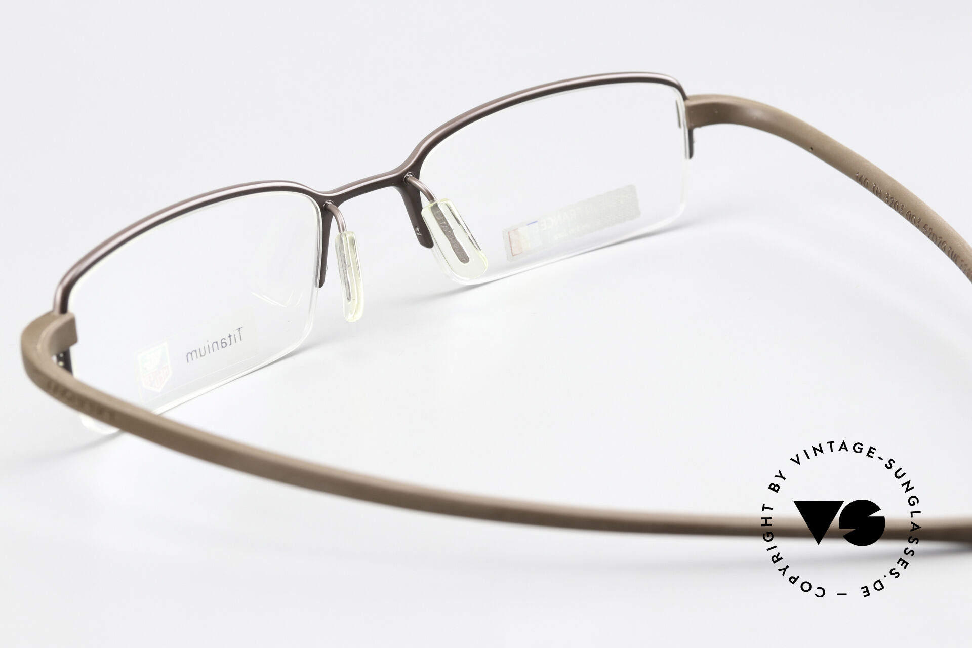 Glasses Tag Heuer 3203 Reflex Semi Rimless Titan Frame