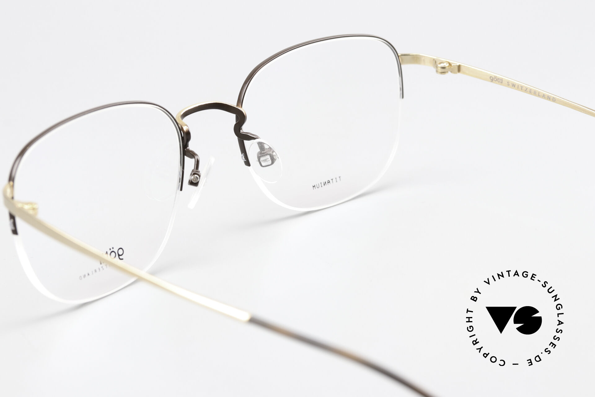 Glasses Götti Averi Semi Rimless Titan Frame