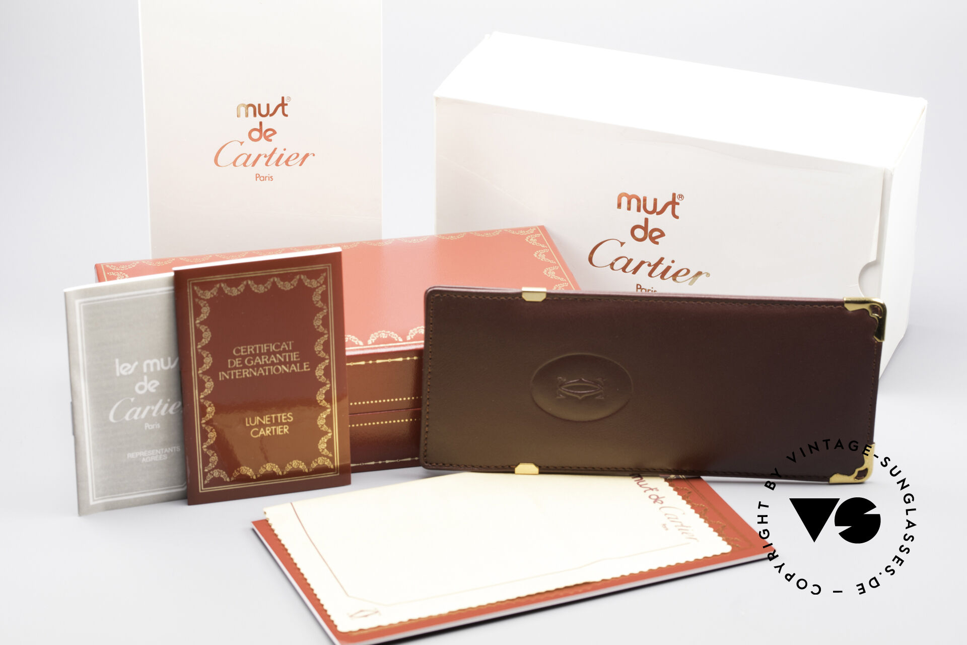 Sunglasses Cartier Packaging Original Packaging Full Set