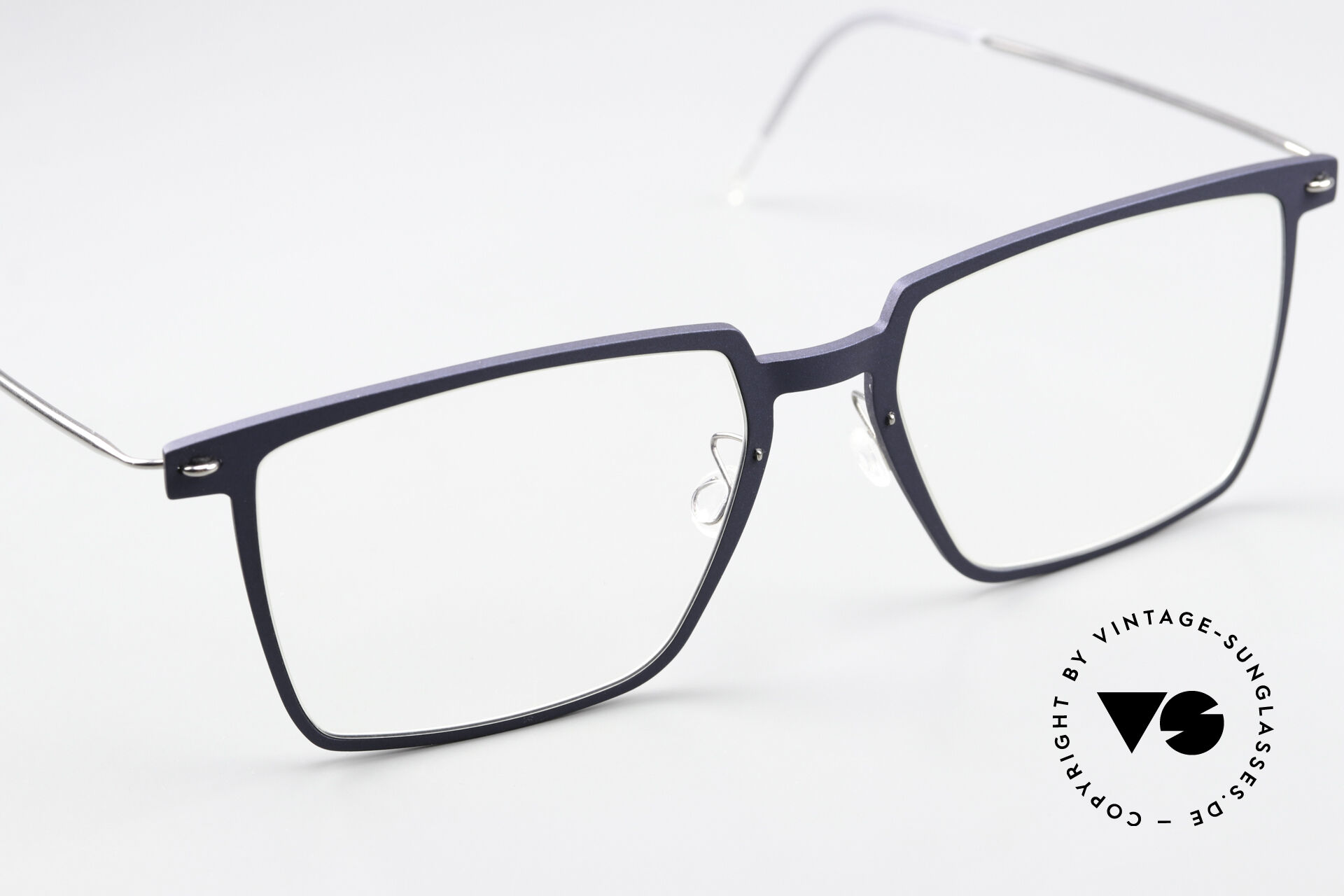 Glasses Lindberg 6577 NOW Square Designer Eyeglasses