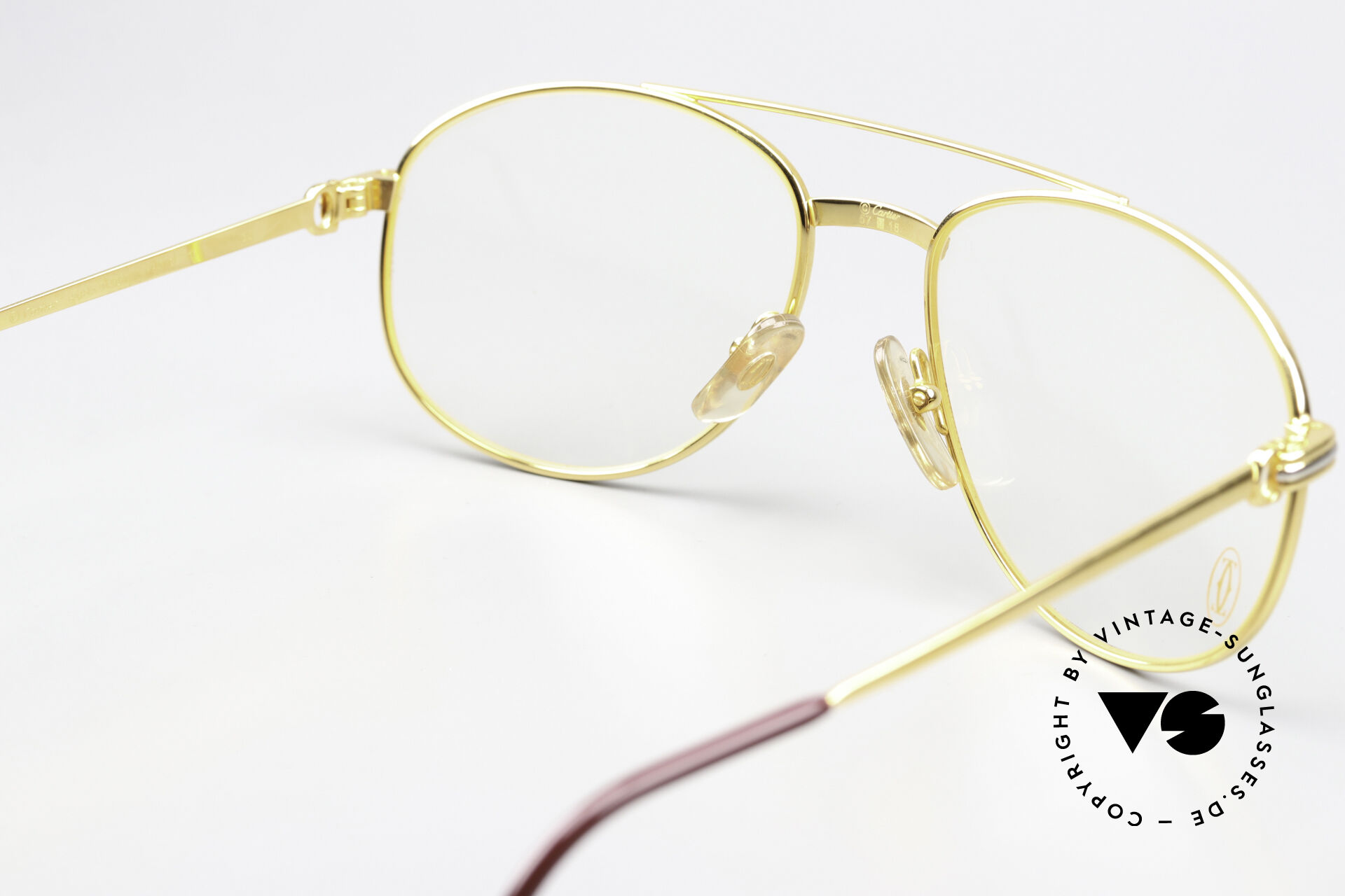Glasses Cartier Driver - M 90's Luxury Aviator Frame