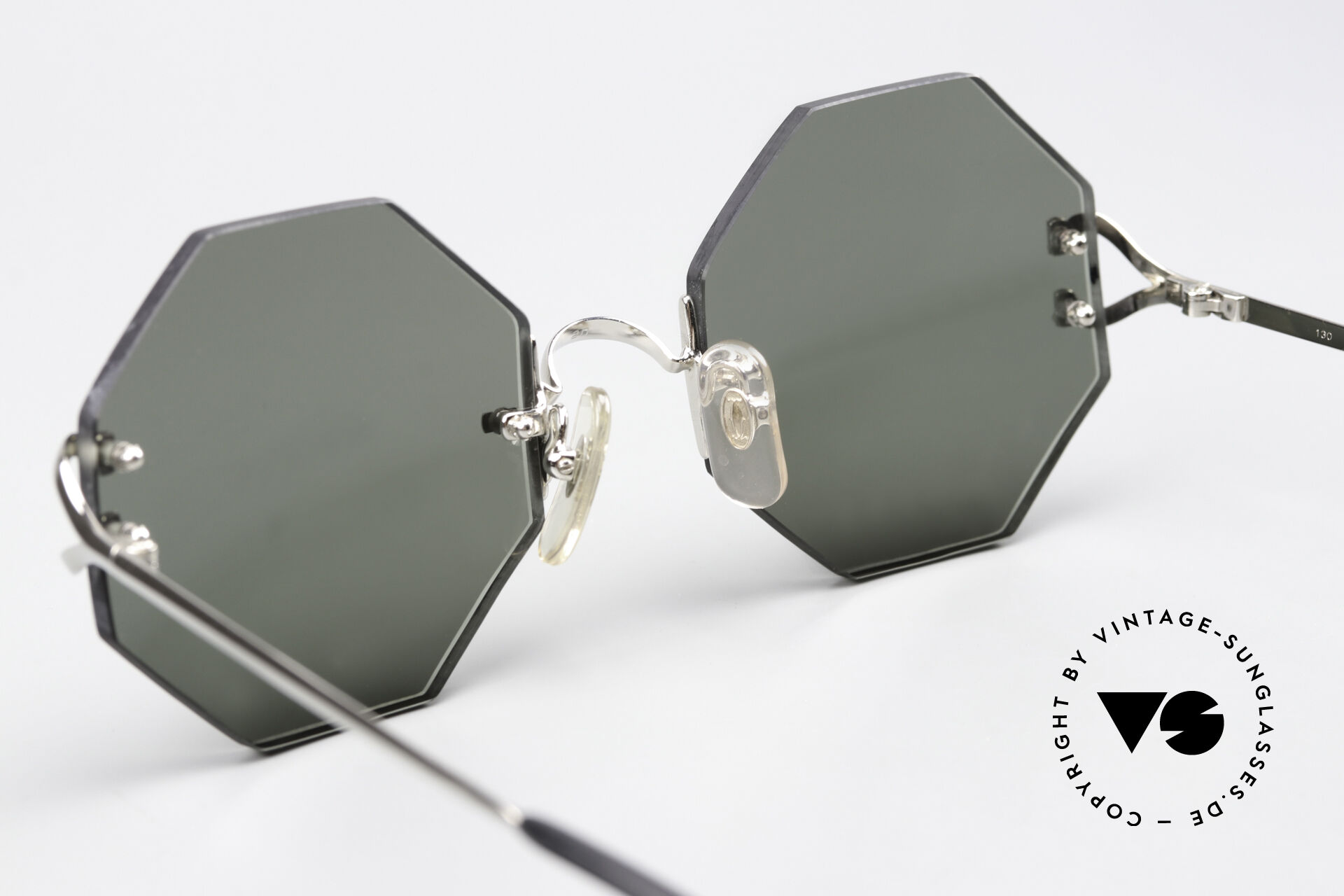 Sunglasses Cartier Rimless Octag Rimless Octagonal Shades