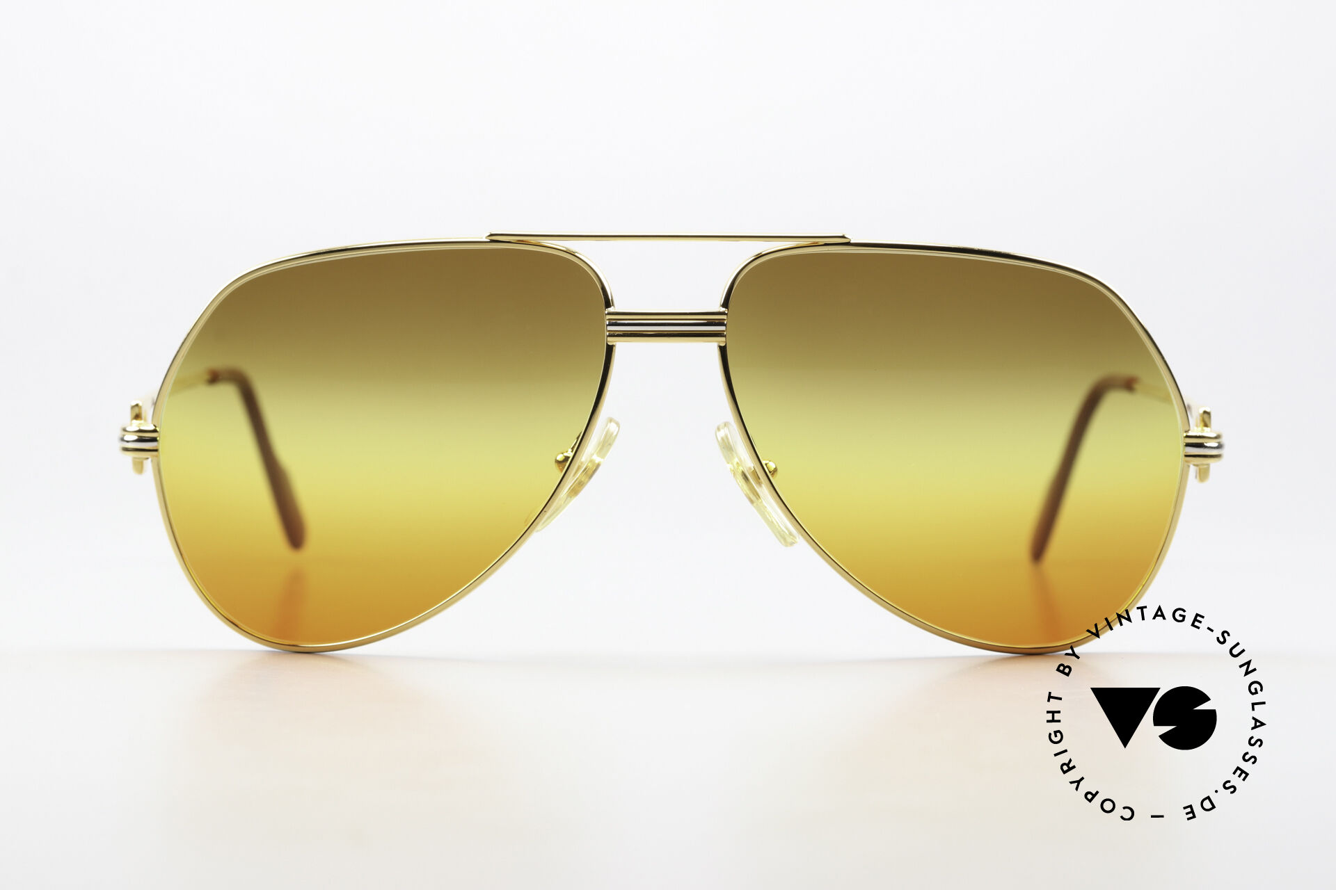Sunglasses Cartier Vendome LC - M Iconic Aviator Sunglasses