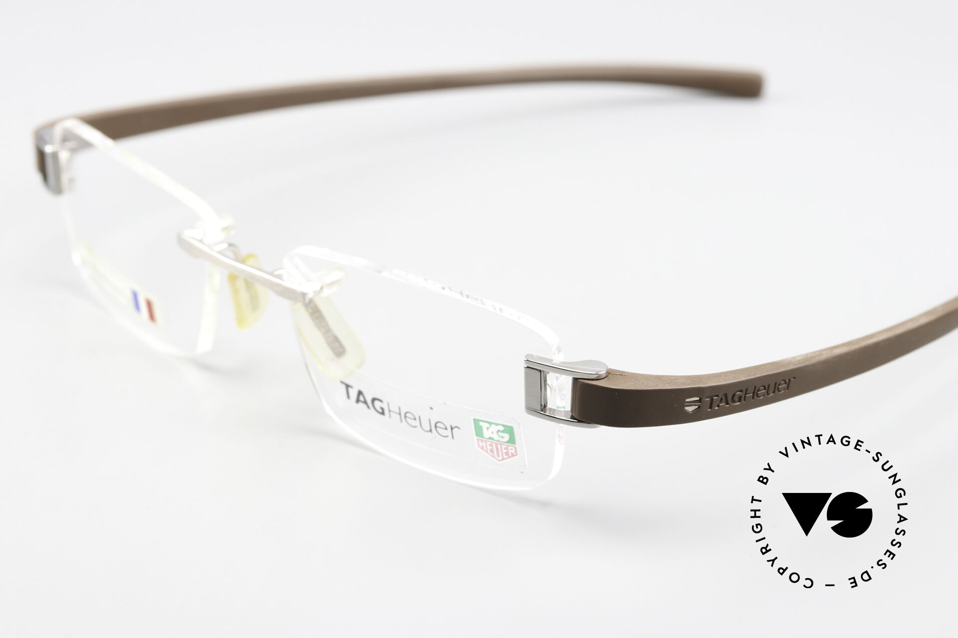 Glasses Tag Heuer 7109 Fold Rimless Collection 2004