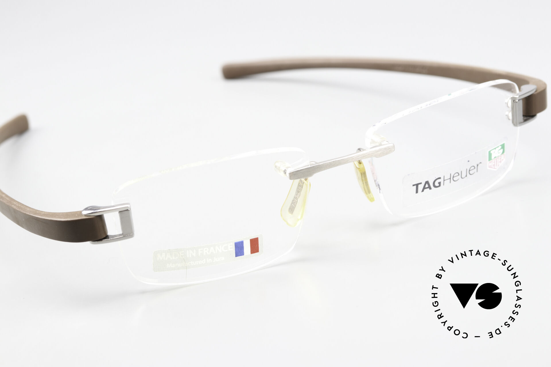 Glasses Tag Heuer 7109 Fold Rimless Collection 2004