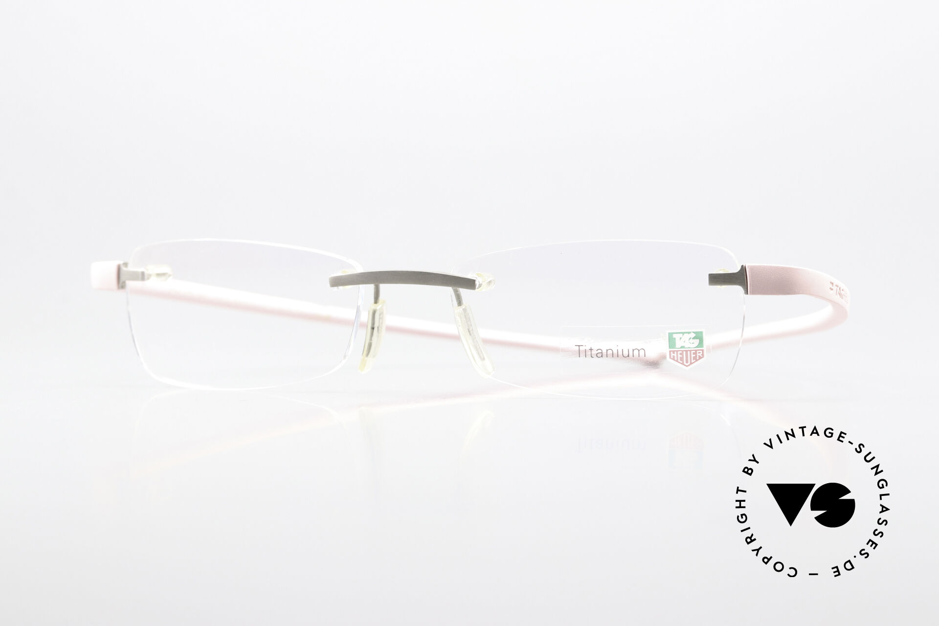 Glasses Tag Heuer 3107 Reflex Titanium Specs Rimless