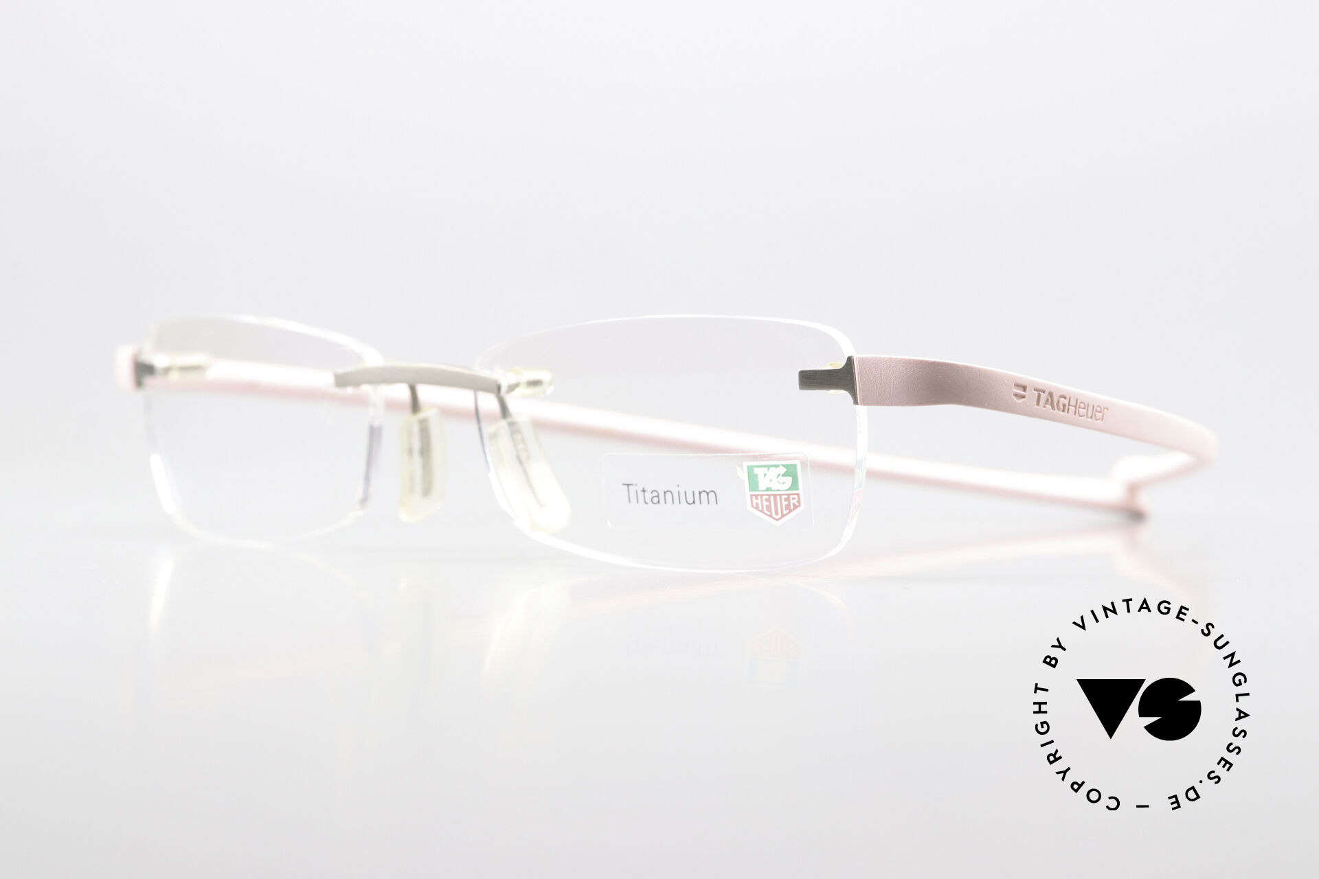 Glasses Tag Heuer 3107 Reflex Titanium Specs Rimless