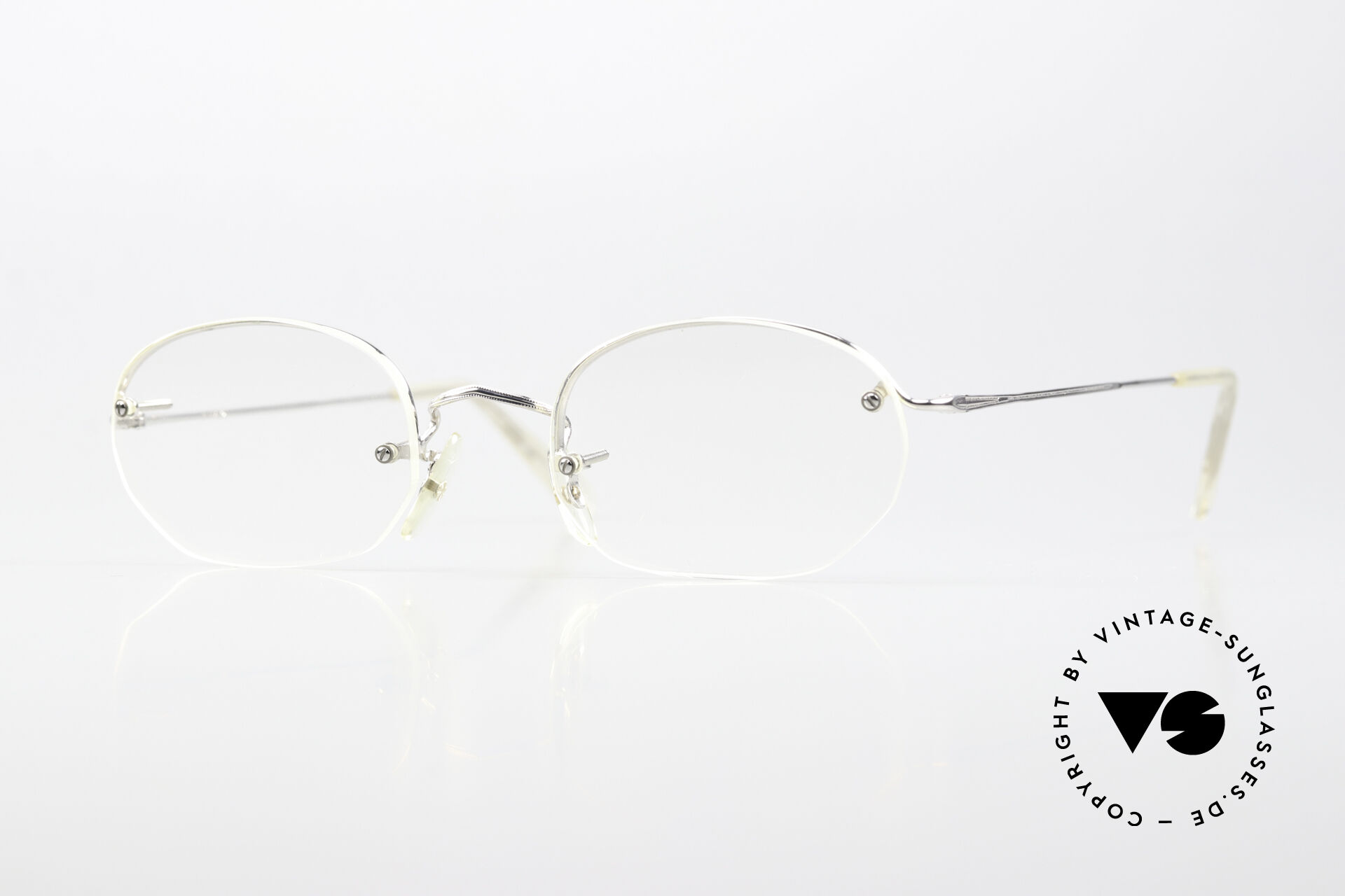 Glasses Algha Parklane Rimless 12k Gold Filled Frame