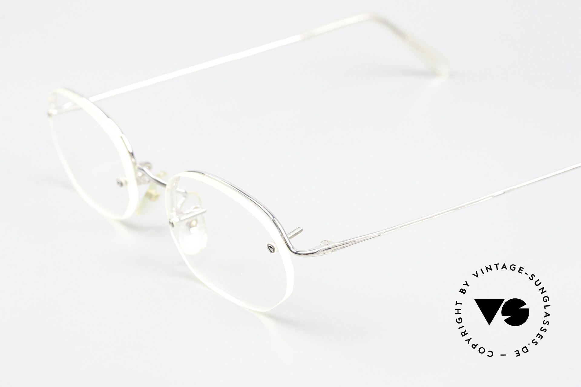 Glasses Algha Parklane Rimless 12k Gold Filled Frame