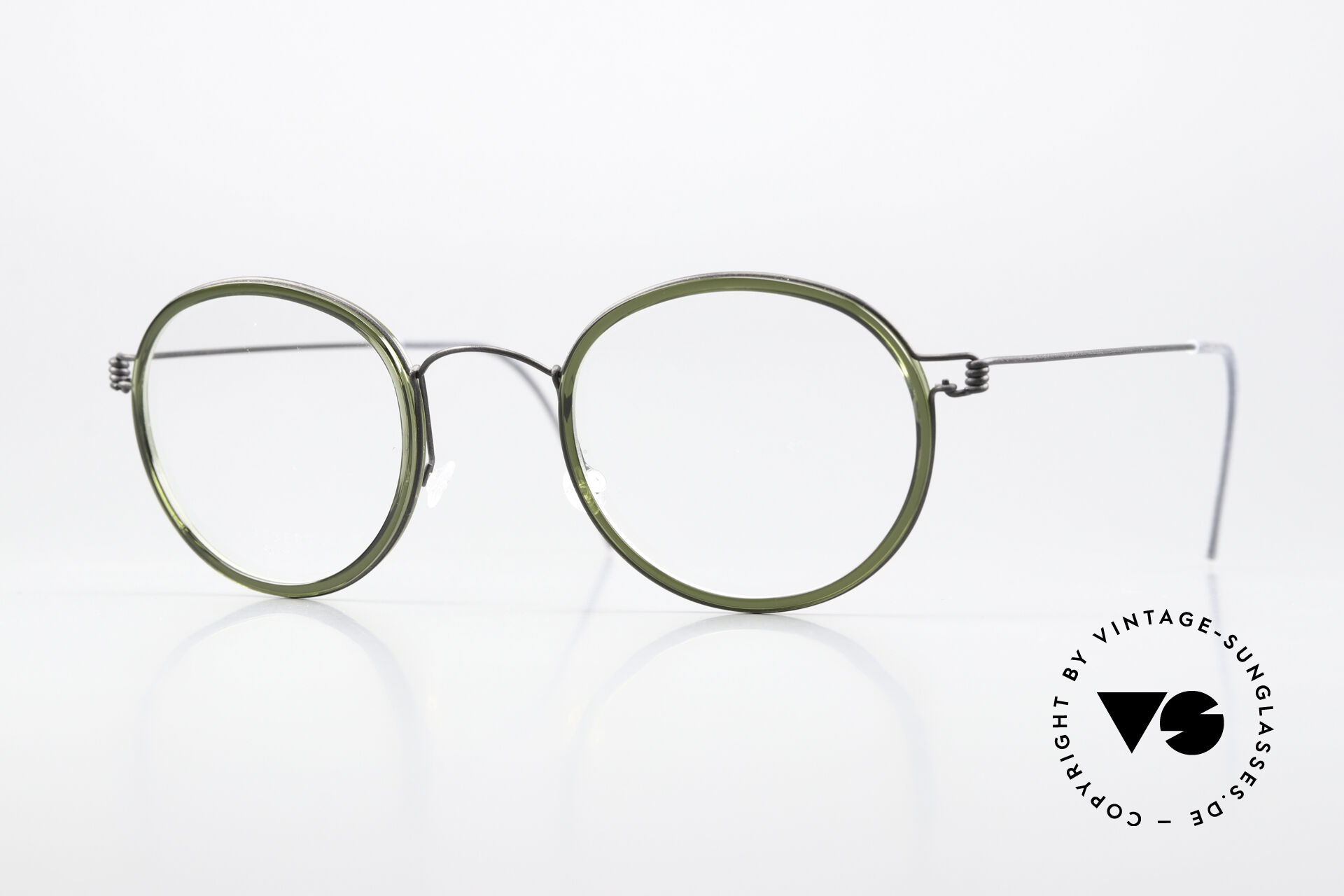 Glasses Lindberg Lex 49 Air Titan Rim Panto Glasses Women Men