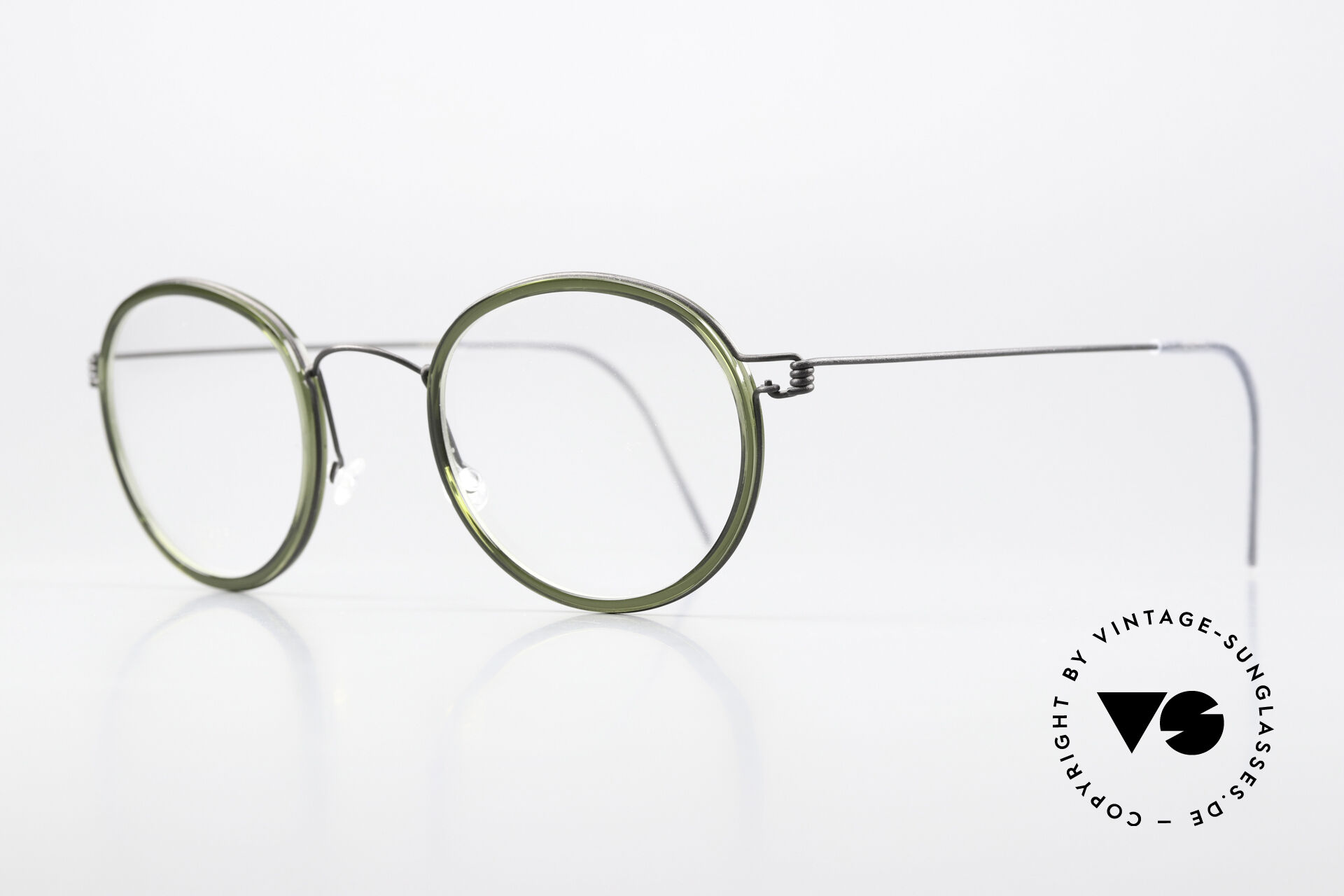 Glasses Lindberg Lex 49 Air Titan Rim Panto Glasses Women Men