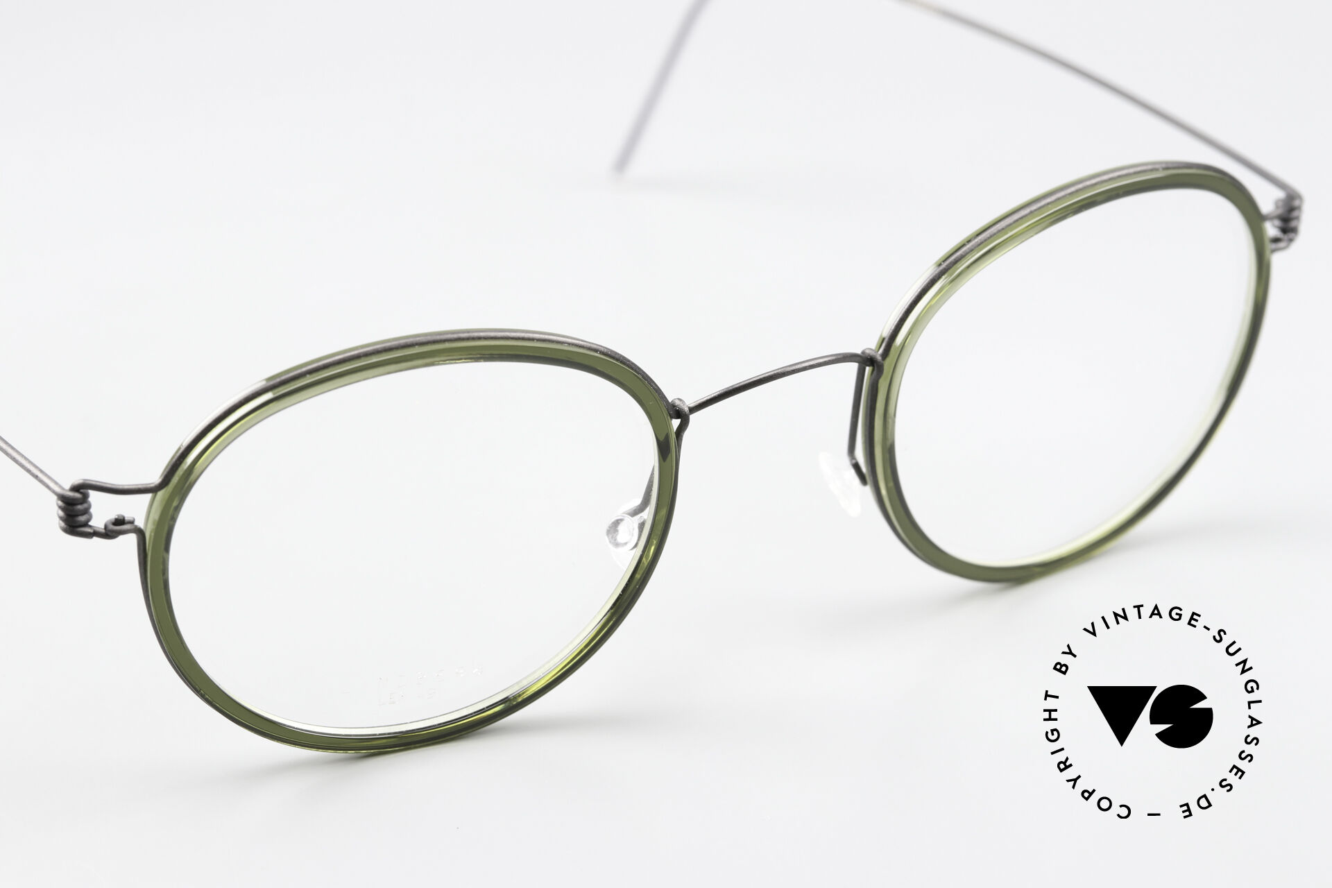 Glasses Lindberg Lex 49 Air Titan Rim Panto Glasses Women Men