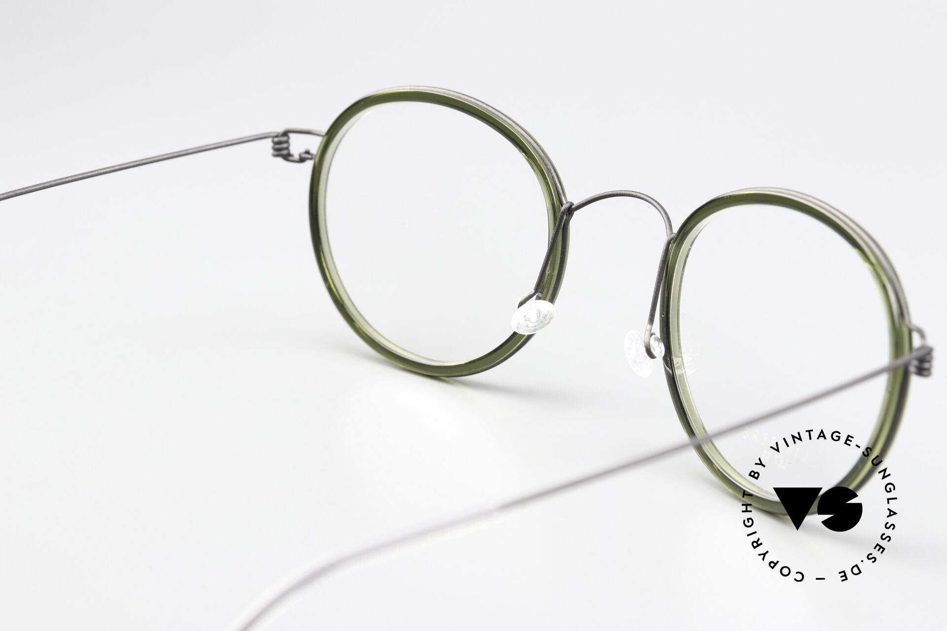 Glasses Lindberg Lex 49 Air Titan Rim Panto Glasses Women Men