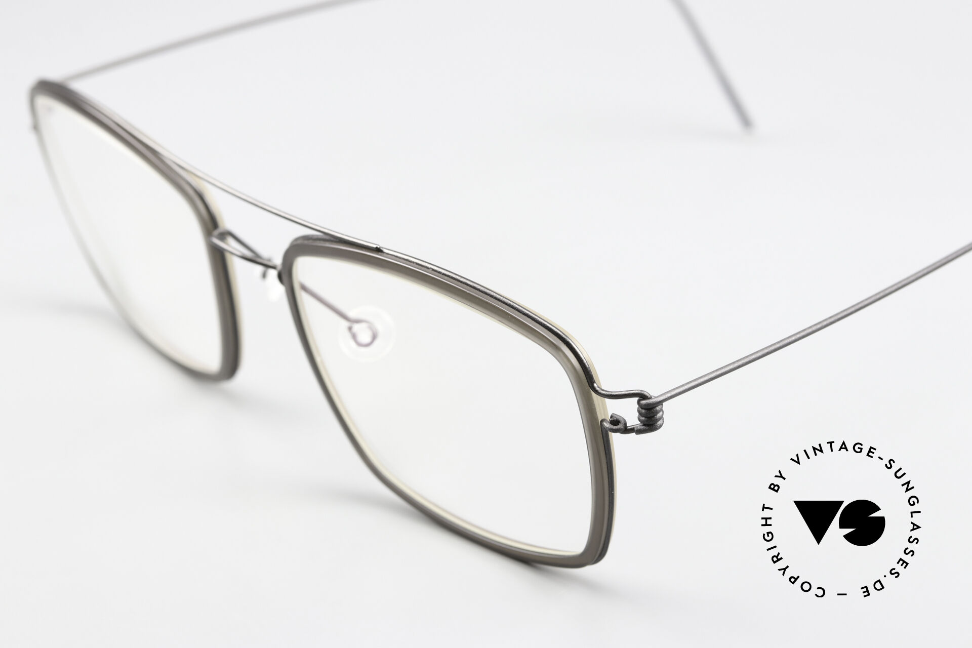 Glasses Lindberg Oscar Air Titan Rim Striking Men's Eyeglasses