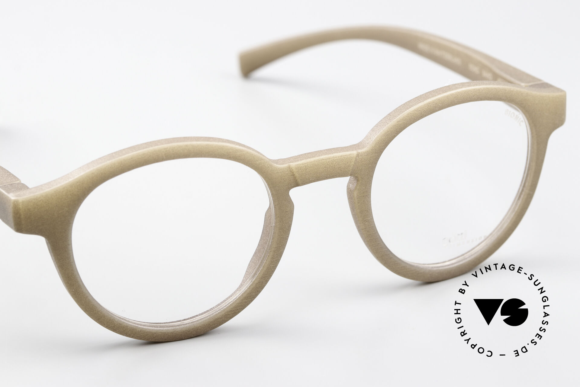 Glasses Götti Bionic Bond Natural Frame Panto Style
