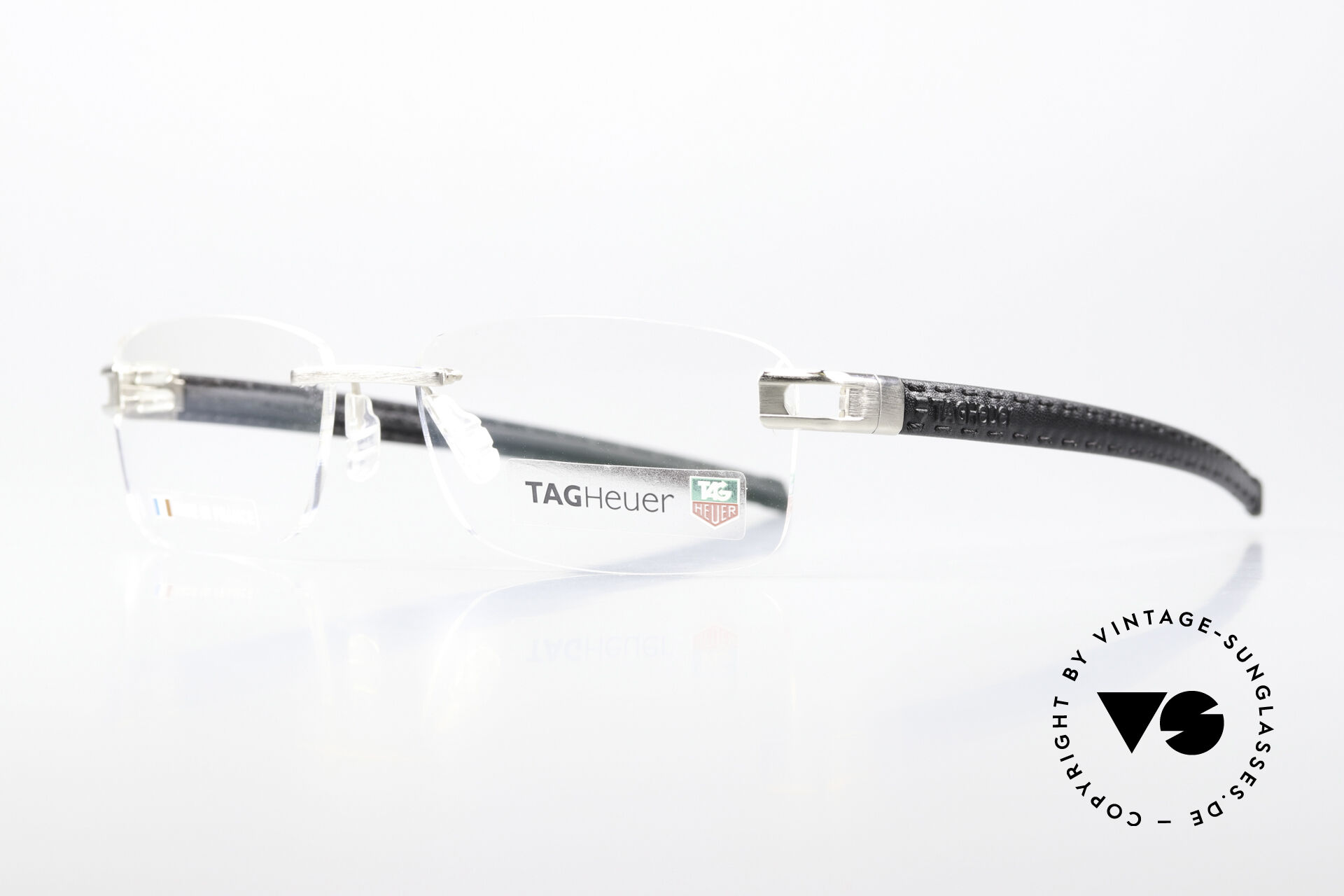 Glasses Tag Heuer L-Type 0151 Leather Luxury Eyeglasses