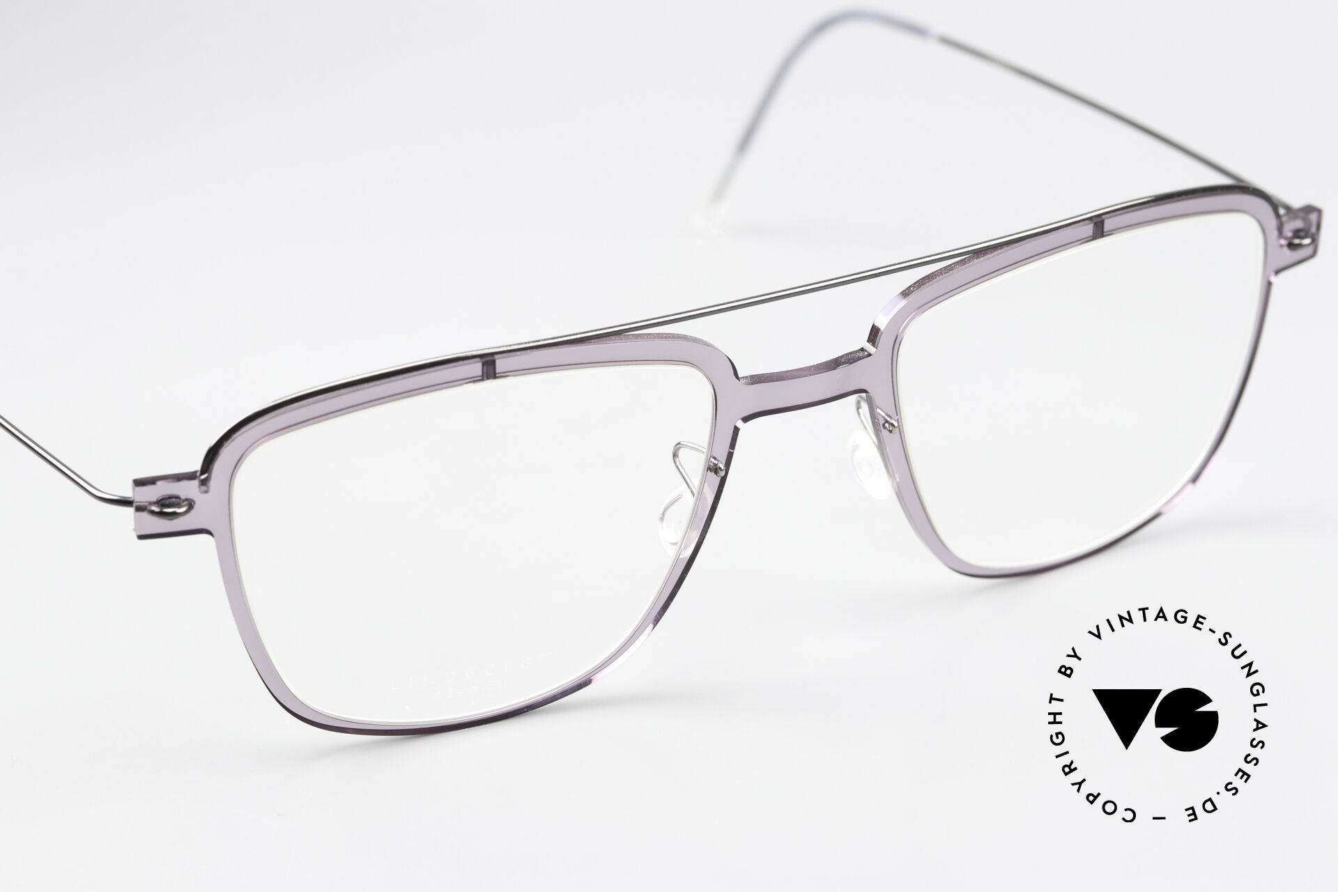 Glasses Lindberg 6546 NOW Light Gray Front Translucid