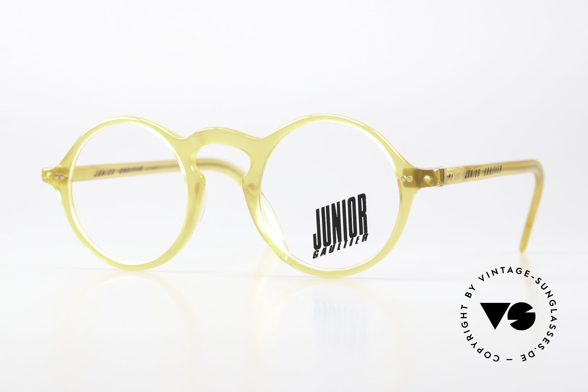 Glasses Jean Paul Gaultier 57-0072 Small Size Honey Yellow