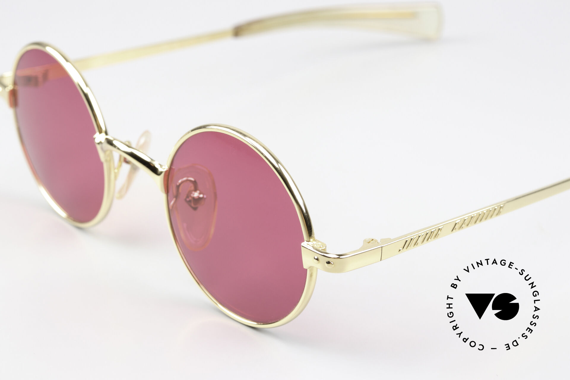 Sunglasses Jean Paul Gaultier 57-0173 Unique Dark Pink Lenses
