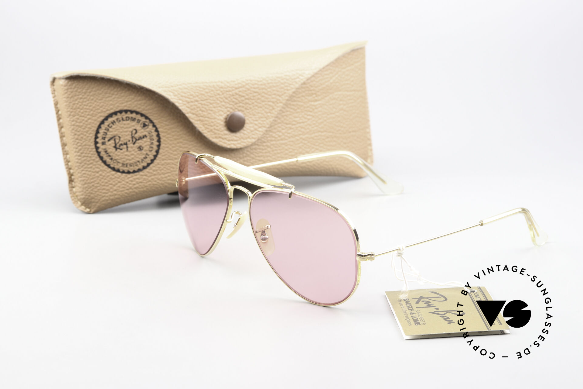 Sunglasses Ray Ban Outdoorsman Lenses Darken In The Sun