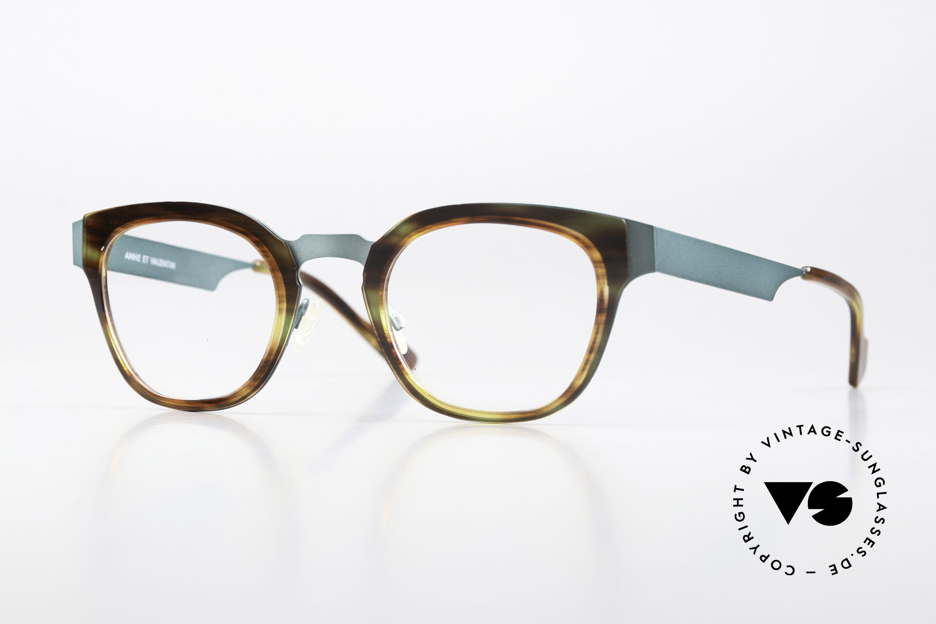Glasses Anne Et Valentin Francesca Petrol Metallic Tortoise