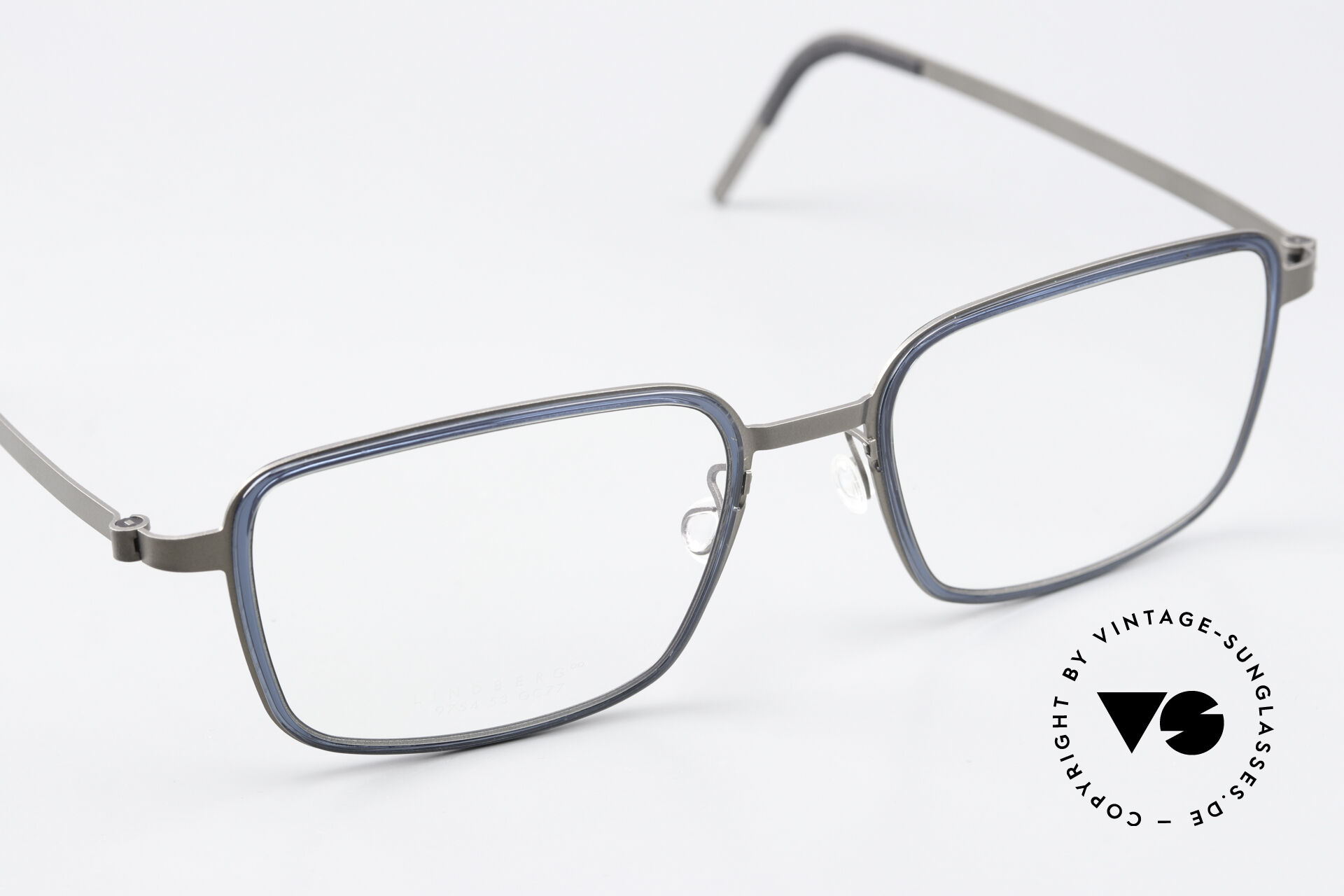 Glasses Lindberg 9754 Strip Titanium Classic Men's Frame XL