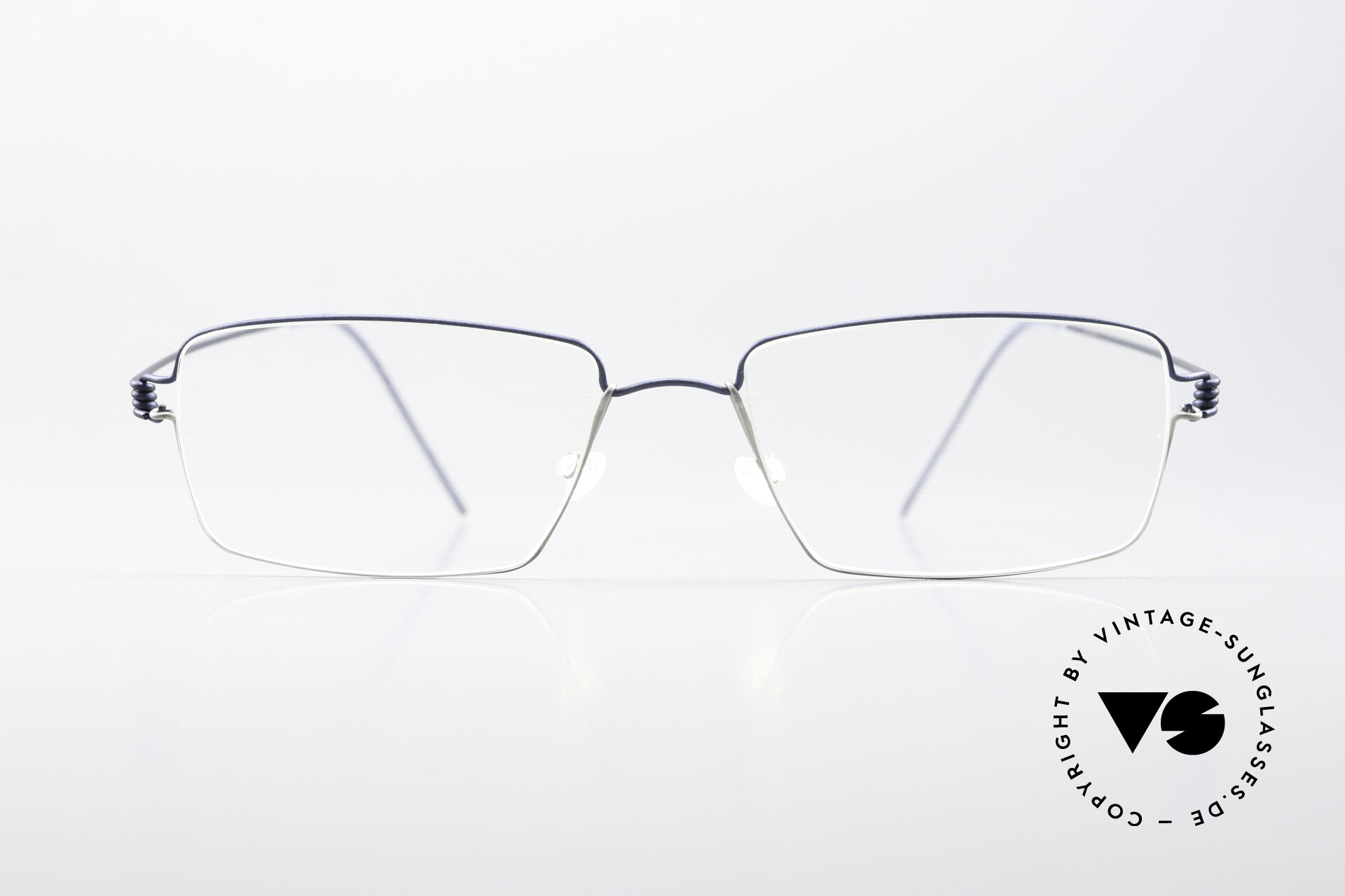 Glasses Lindberg Tim Air Titan Rim Dark Blue And Gray Frame