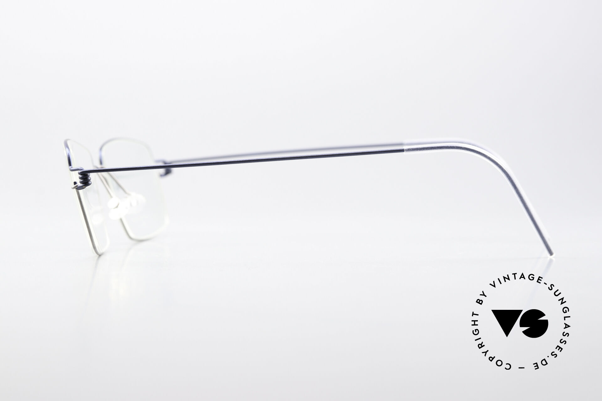 Glasses Lindberg Tim Air Titan Rim Dark Blue And Gray Frame