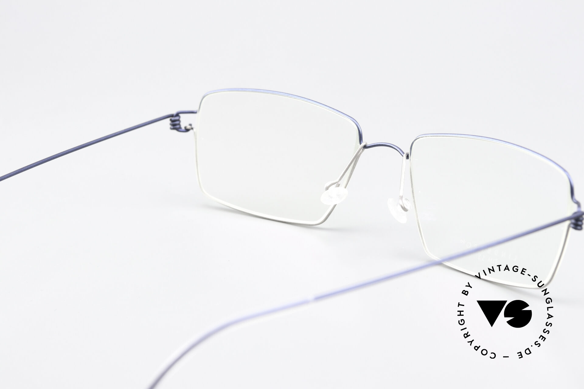 Glasses Lindberg Tim Air Titan Rim Dark Blue And Gray Frame