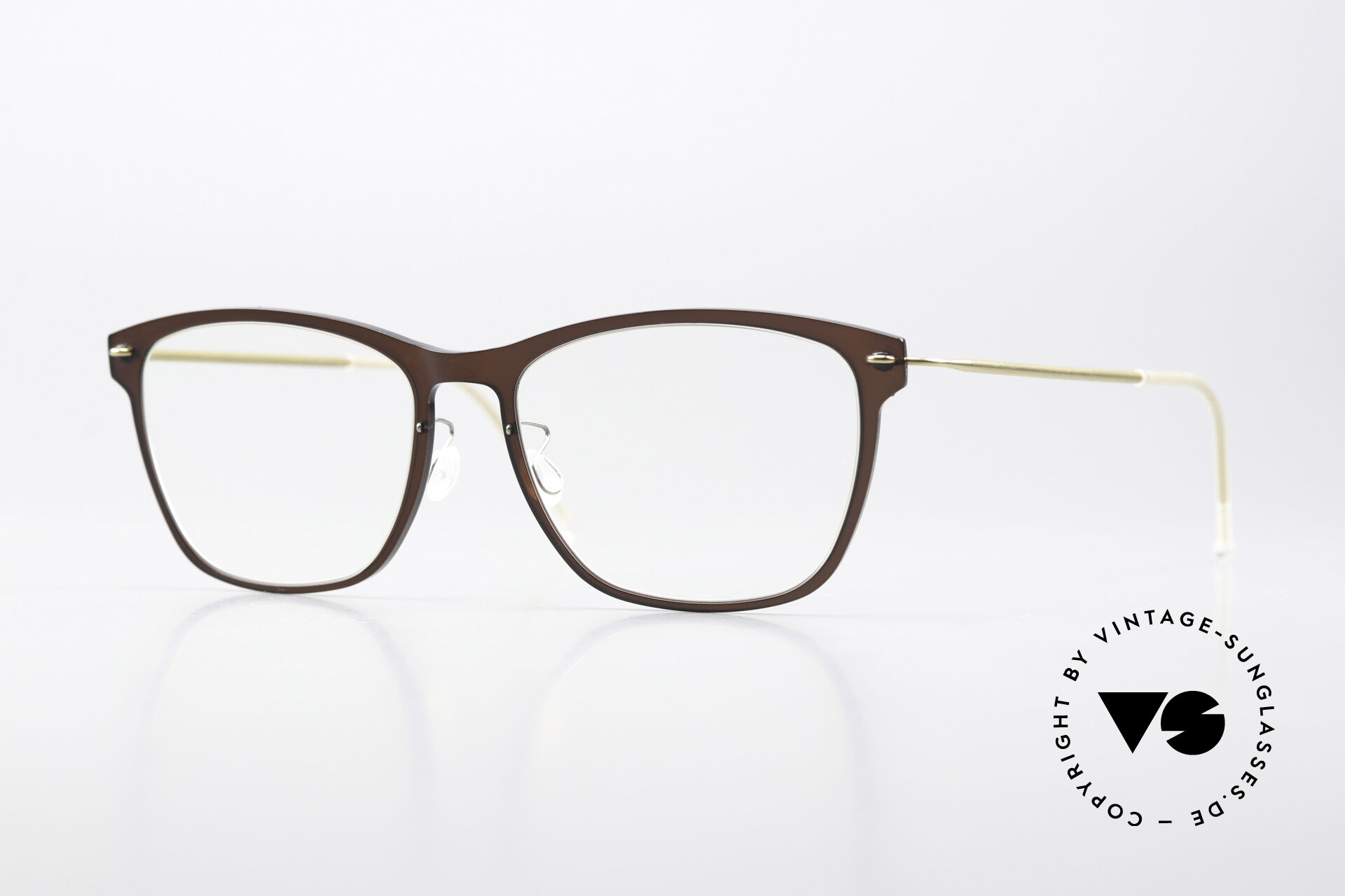 Glasses Lindberg 6525 NOW Size 52mm Brown And Gold