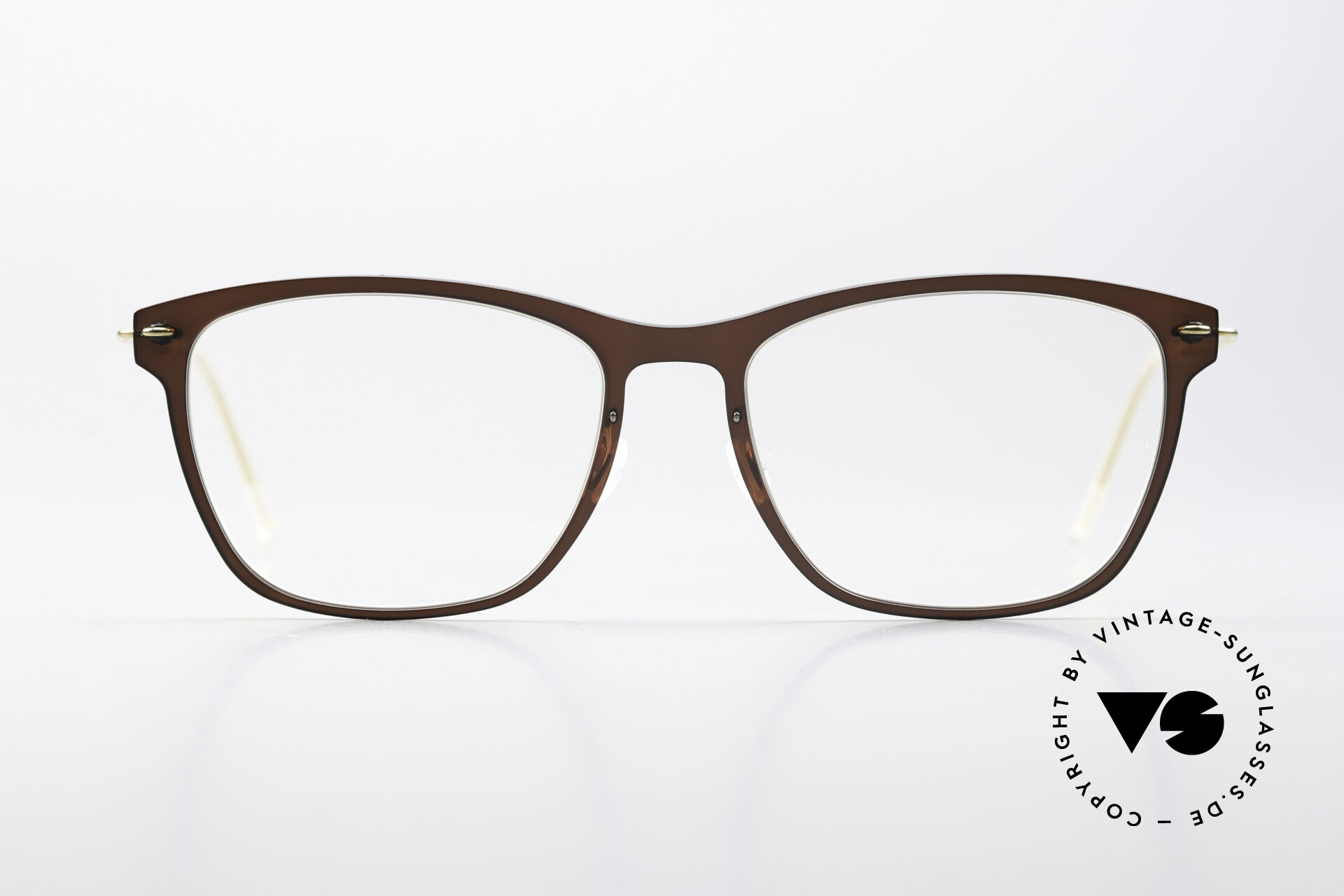 Glasses Lindberg 6525 NOW Size 52mm Brown And Gold