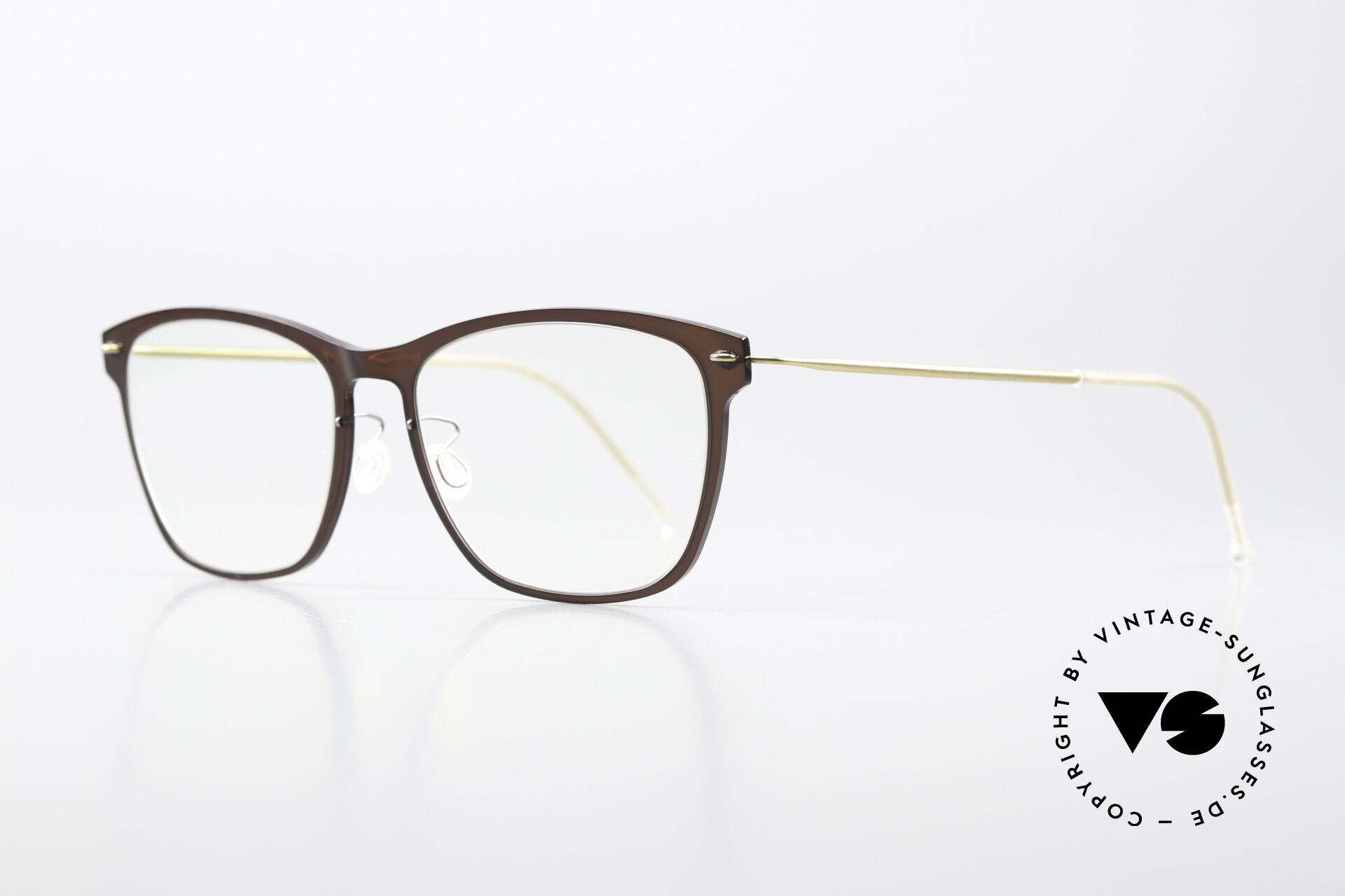 Glasses Lindberg 6525 NOW Size 52mm Brown And Gold