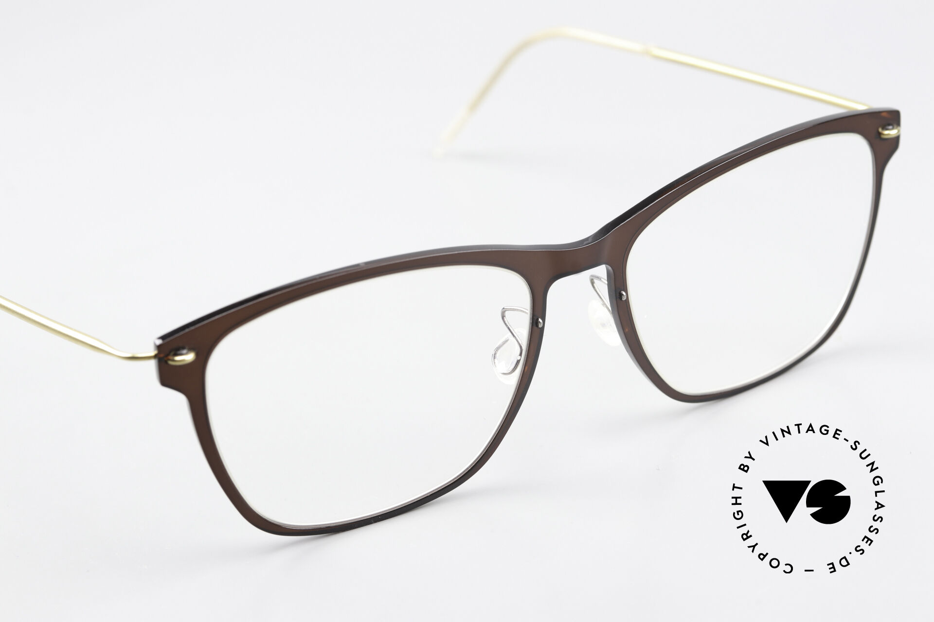Glasses Lindberg 6525 NOW Size 52mm Brown And Gold