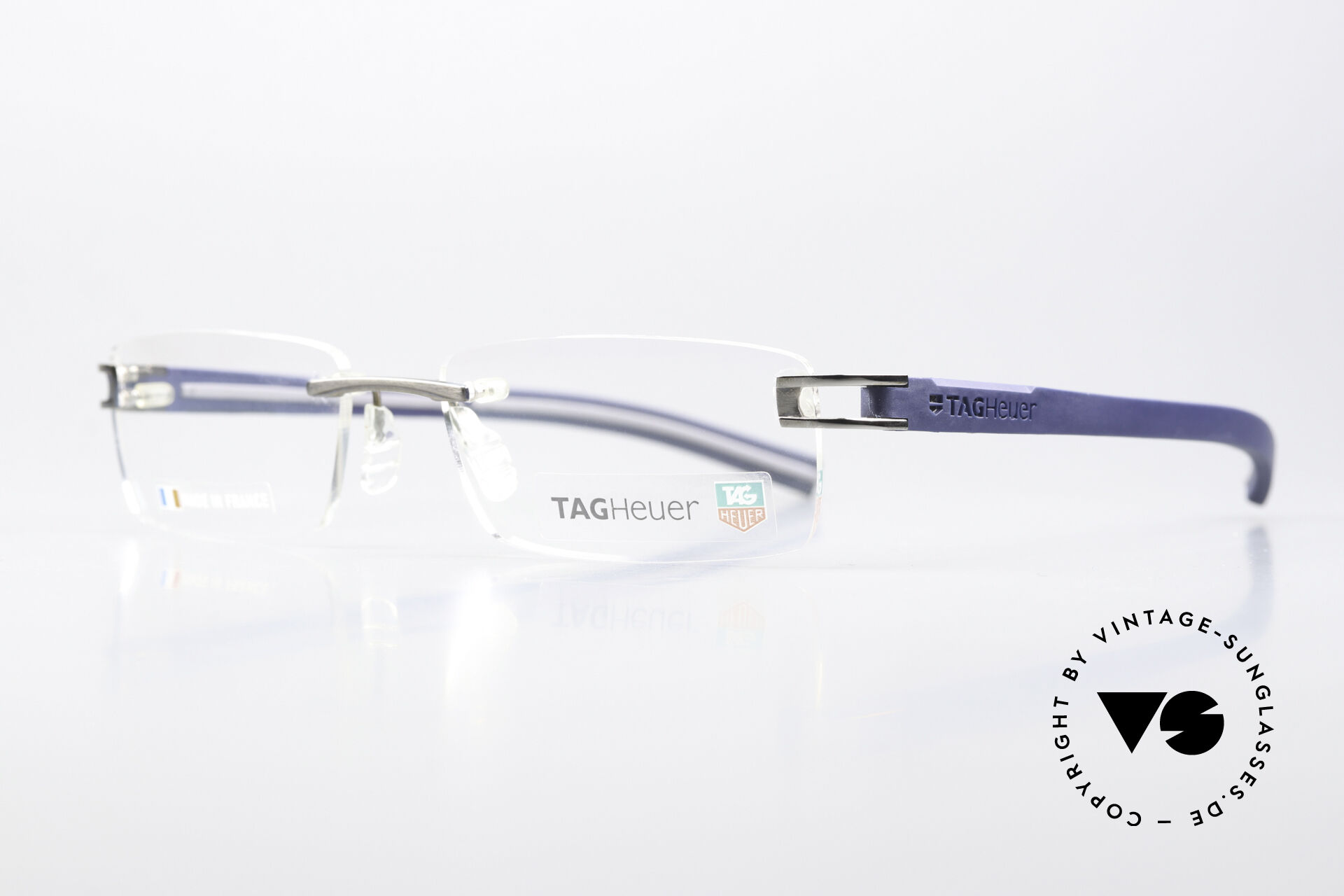 Glasses Tag Heuer 7644 Fold Temples With Elastomer
