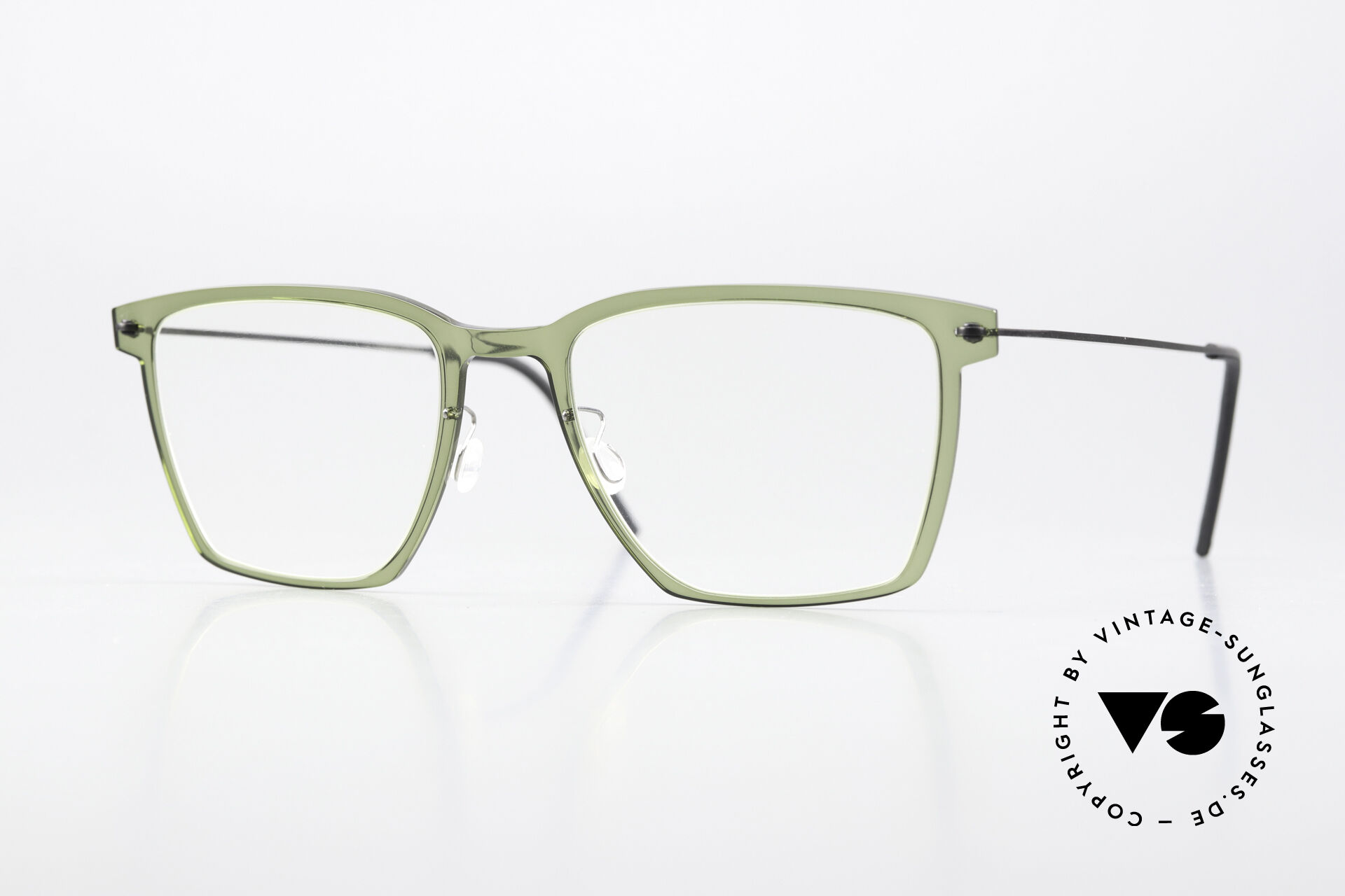 Glasses Lindberg 6554 NOW Square Designer Eyeglasses