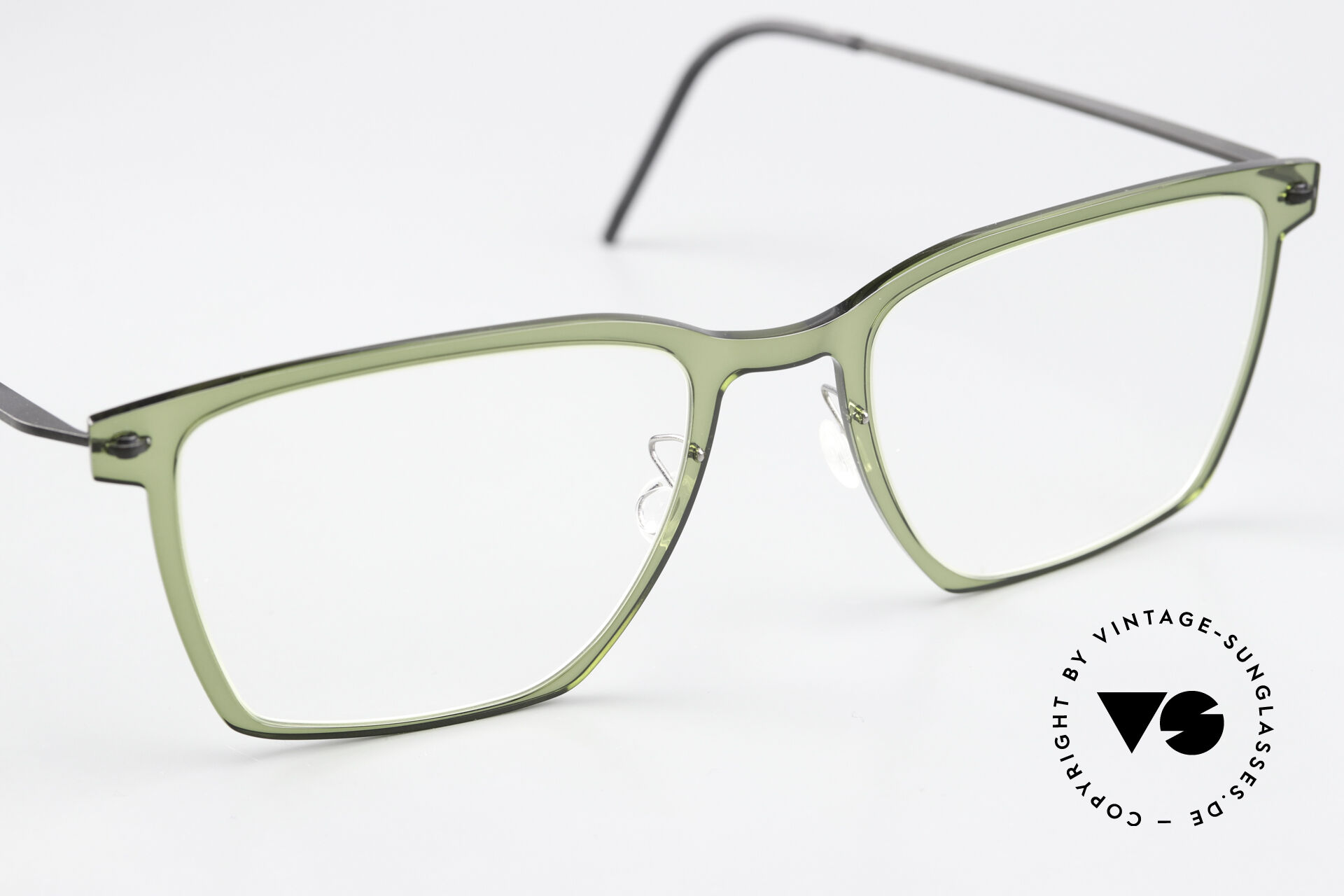 Glasses Lindberg 6554 NOW Square Designer Eyeglasses