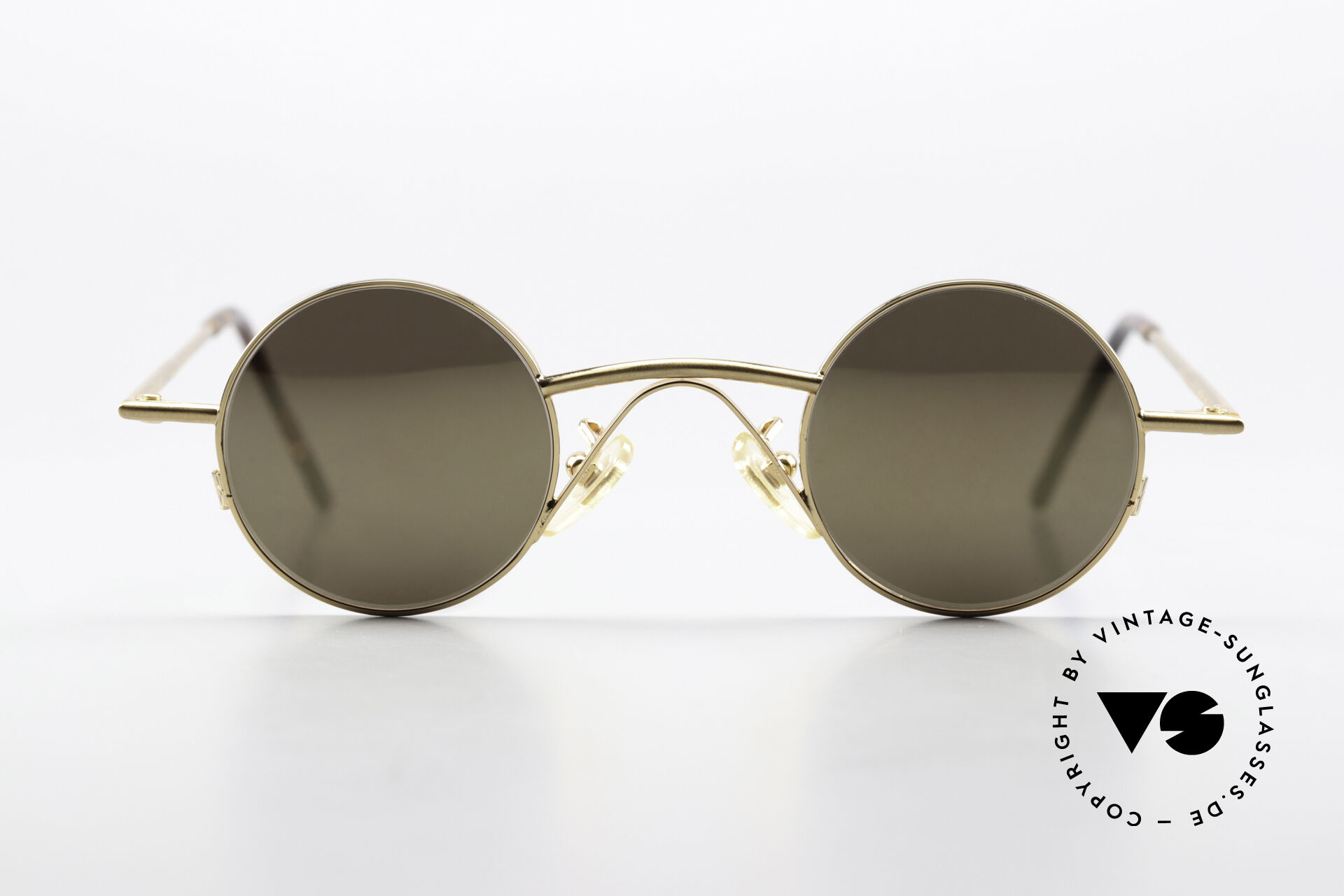 Sunglasses Christian Roth 2408 Gold Mirrored Sun Lenses