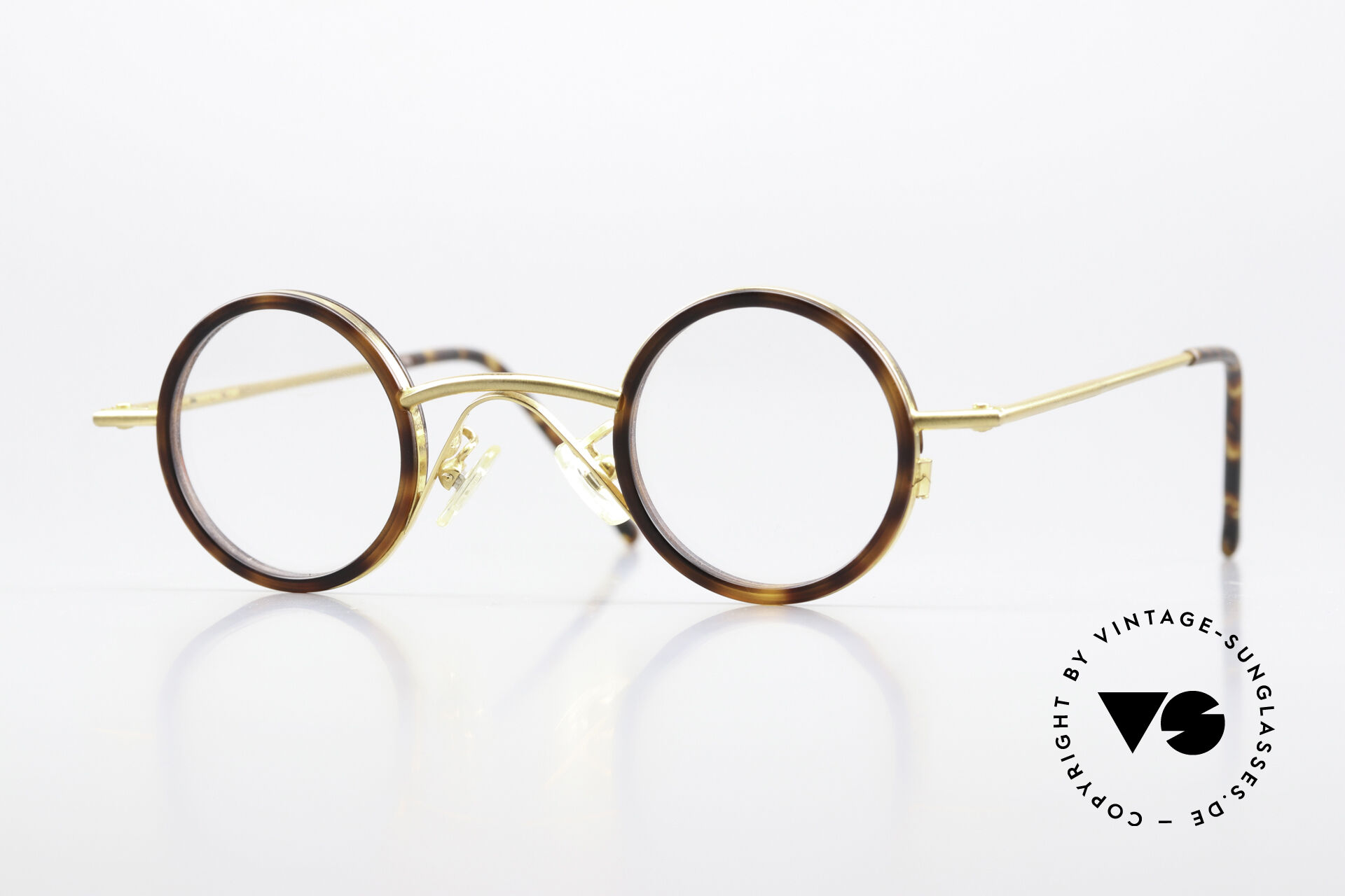 Glasses Christian Roth 2408 Round Frame Bauhaus Style