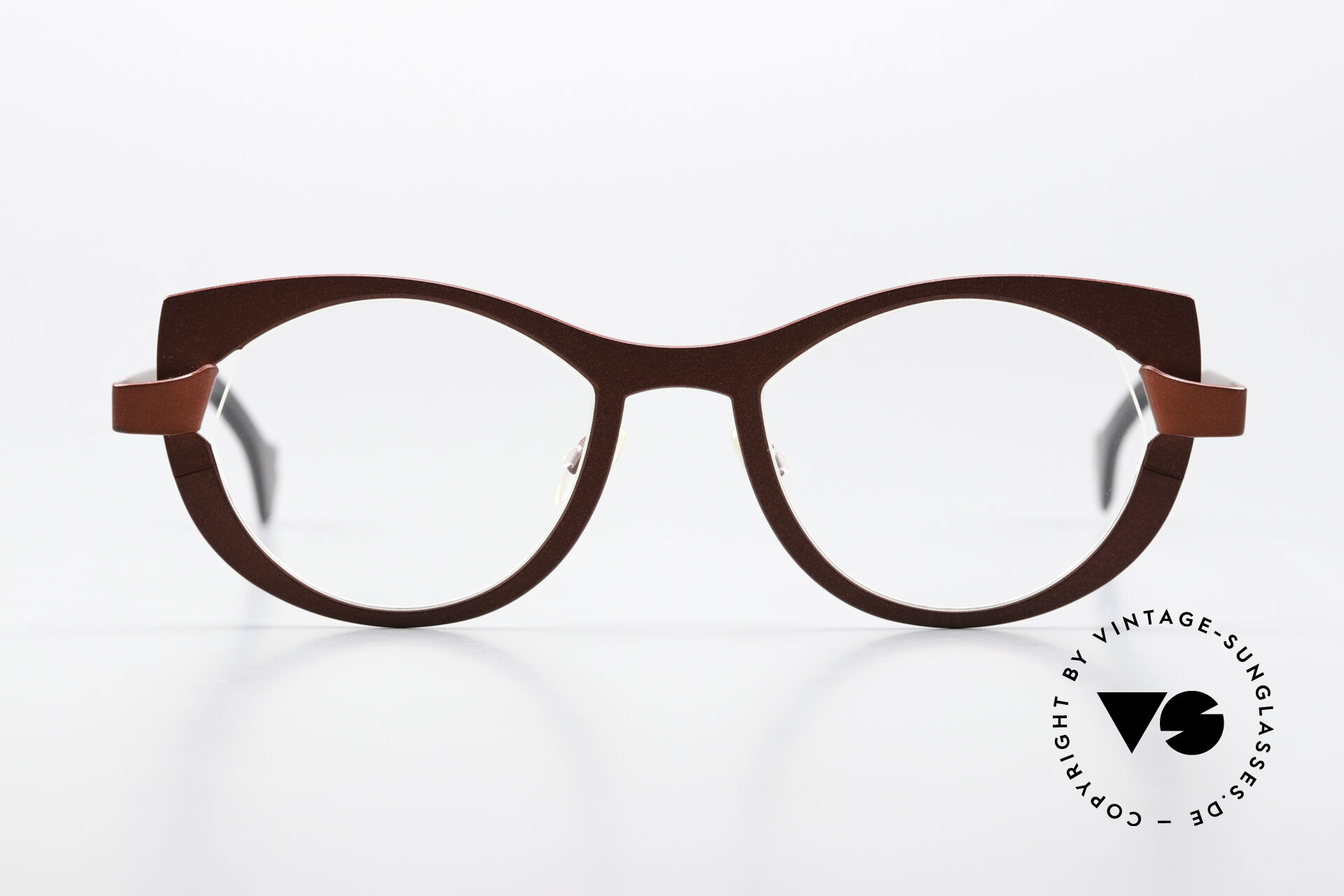 Glasses Theo Belgium Plooi 2 Red Women's Eyeglasses