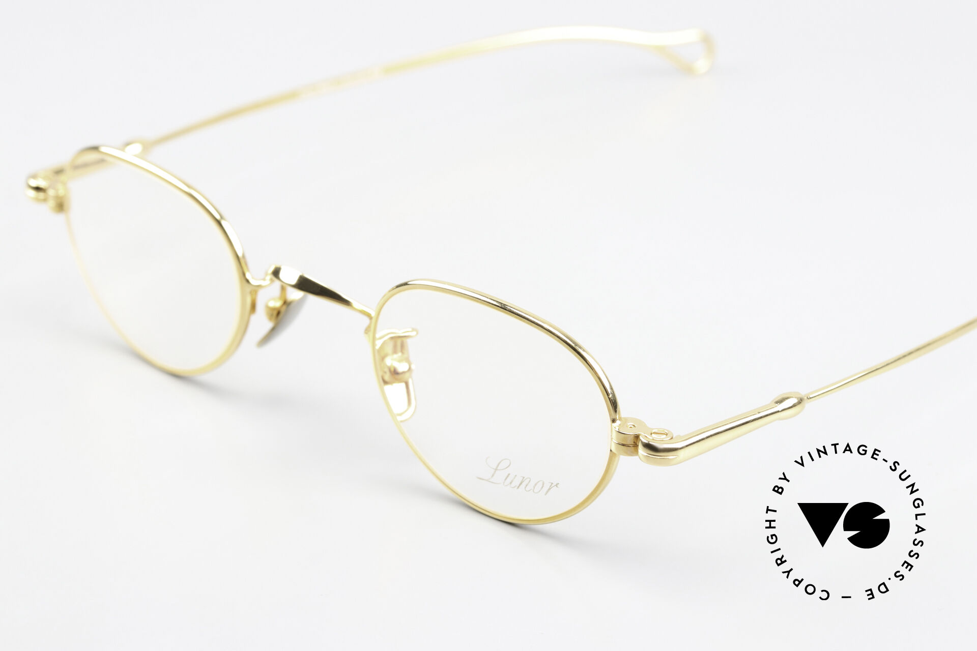 Glasses Lunor V 103 Timeless Frame Yellow Gold