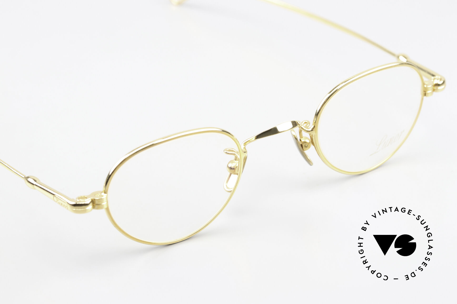Glasses Lunor V 103 Timeless Frame Yellow Gold