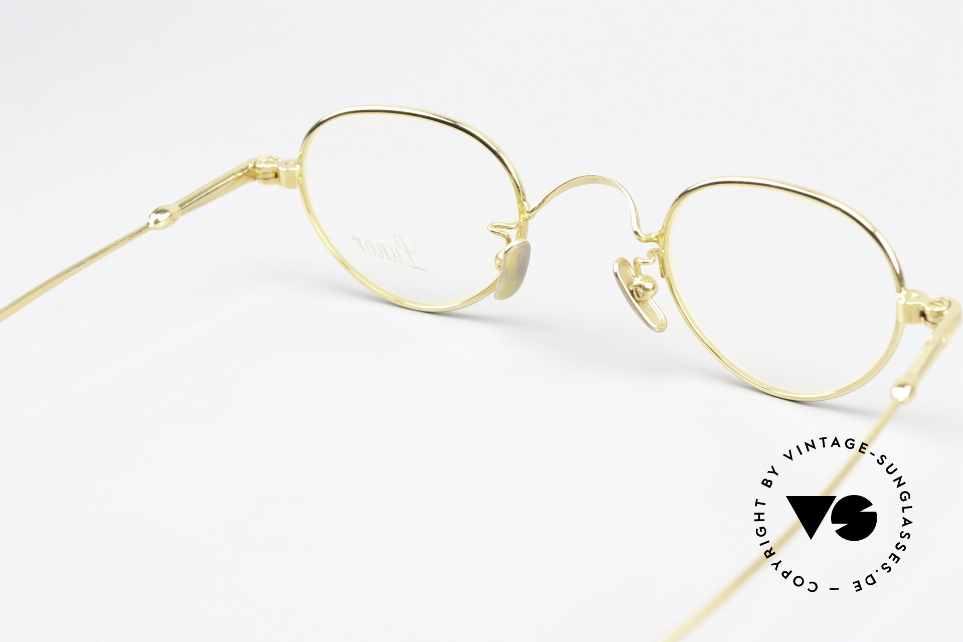 Glasses Lunor V 103 Timeless Frame Yellow Gold