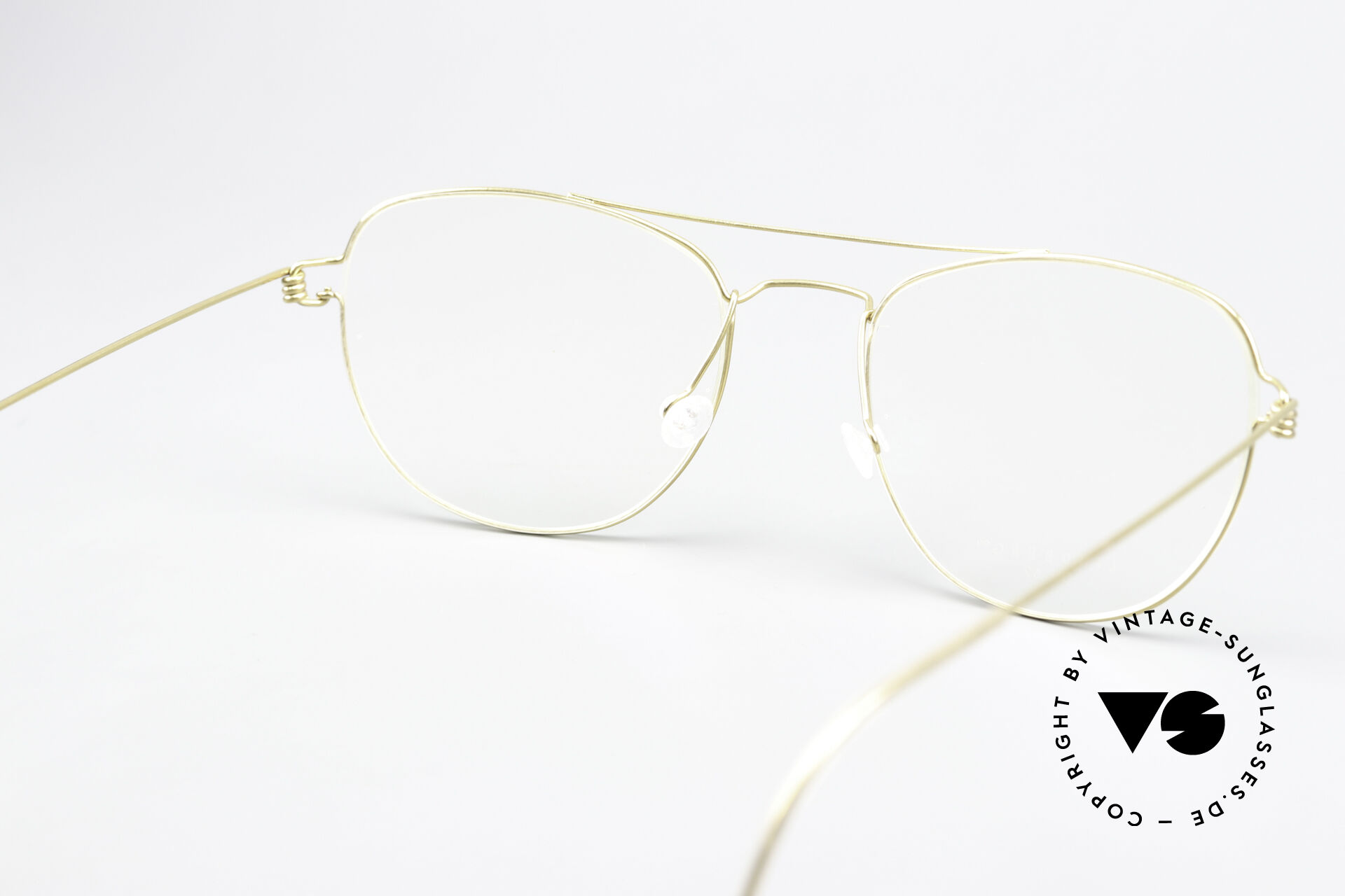 Glasses Lindberg Ole Air Titan Rim Round Pilot Design Unisex