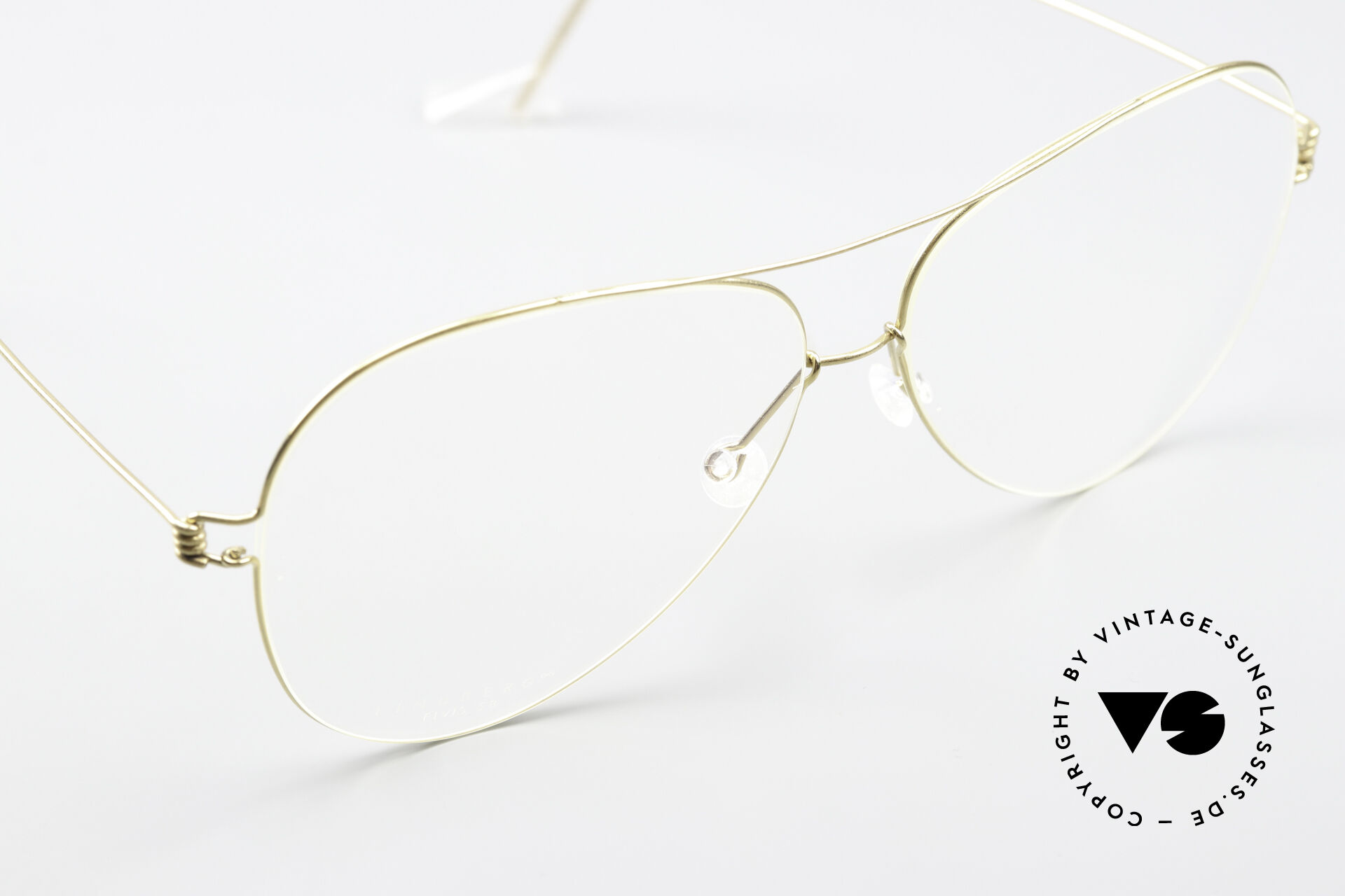 Glasses Lindberg Elvis Air Titan Rim Modified Aviator Style