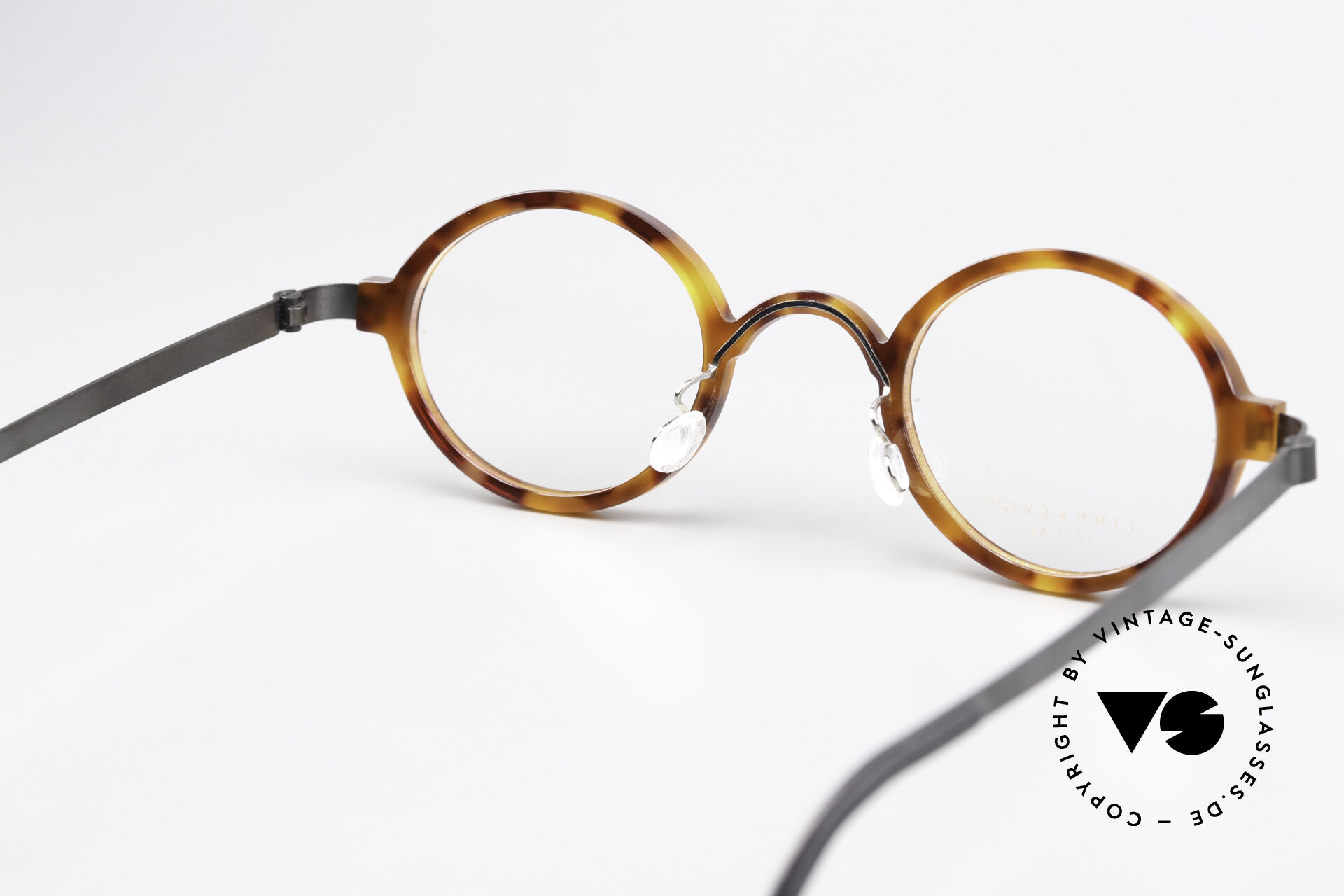 Glasses Lindberg 1011 Acetanium Oval Designer Glasses Unisex