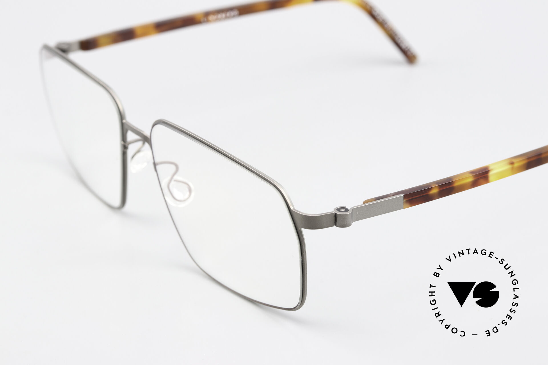 Glasses Lindberg 9635 Strip Titanium Frame With Acetate Temples
