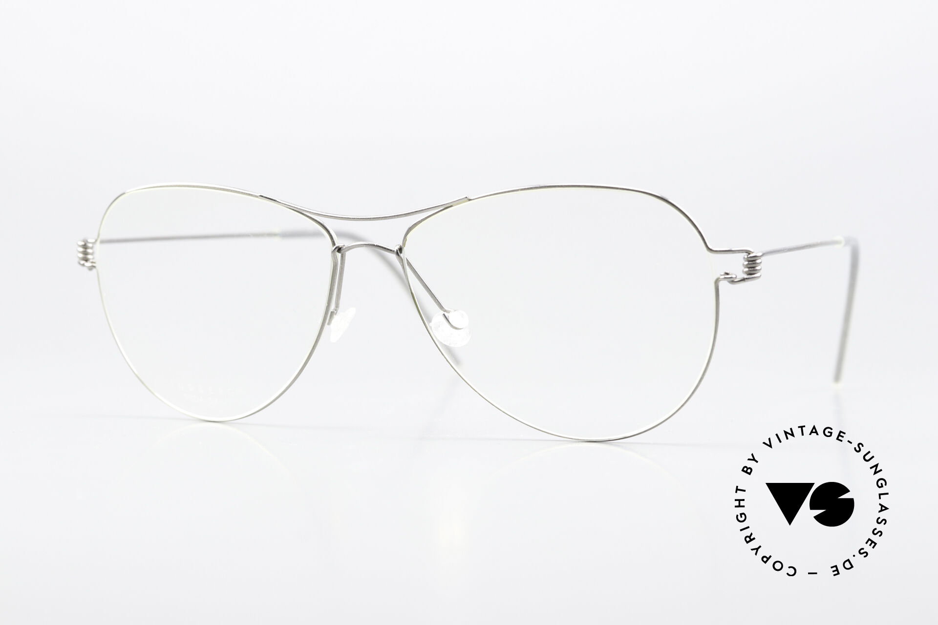 Glasses Lindberg Tilda Air Titan Rim Silver Titan Frame Unisex