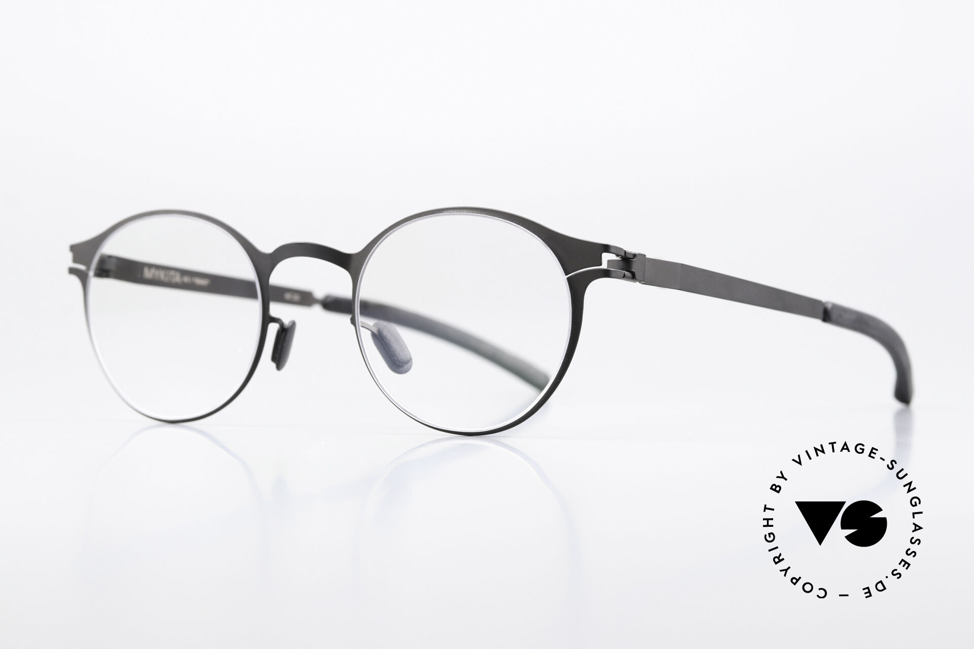 Glasses Mykita Isaac Black Panto Specs Unisex