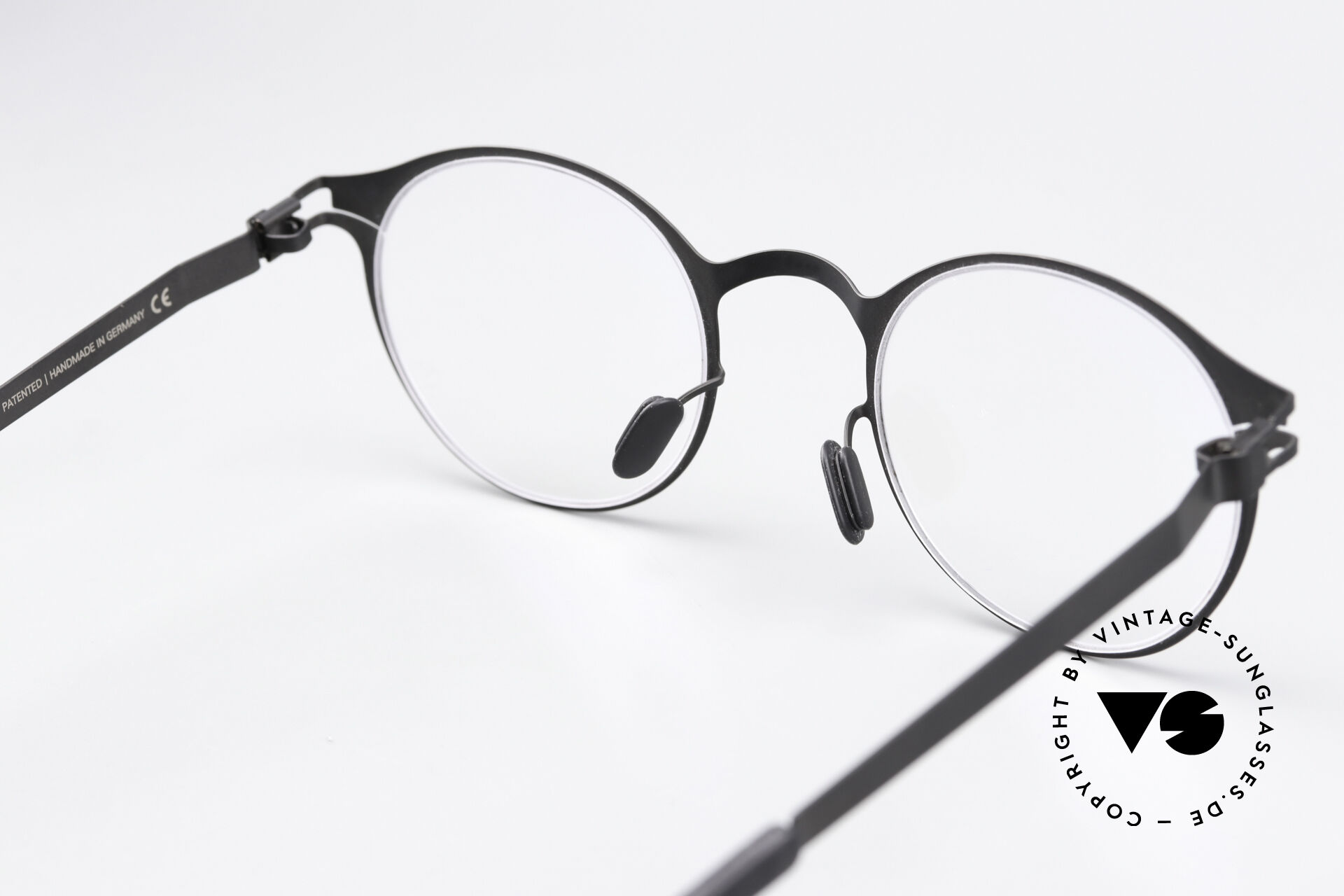Glasses Mykita Isaac Black Panto Specs Unisex